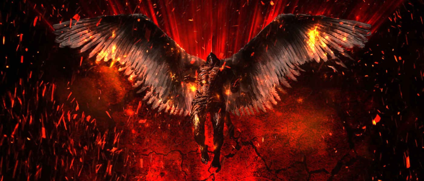 1400x600 Resolution Lucifer 4K Artwork 1400x600 Resolution Wallpaper ...