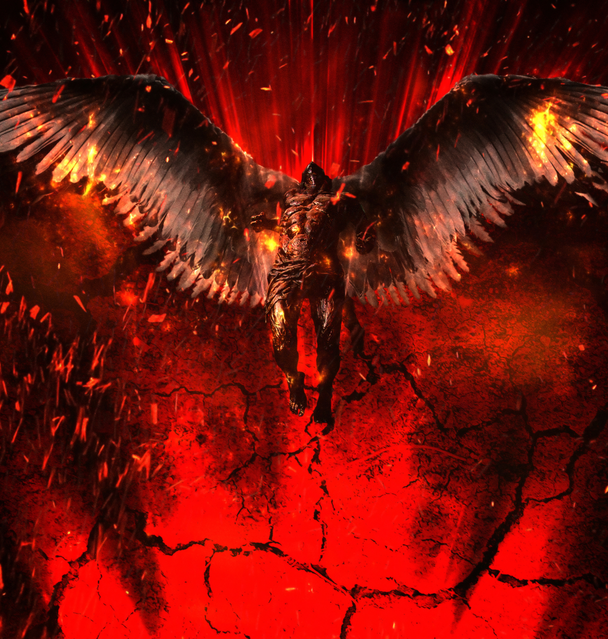 1980x2080 Resolution Lucifer 4K Artwork 1980x2080 Resolution Wallpaper ...