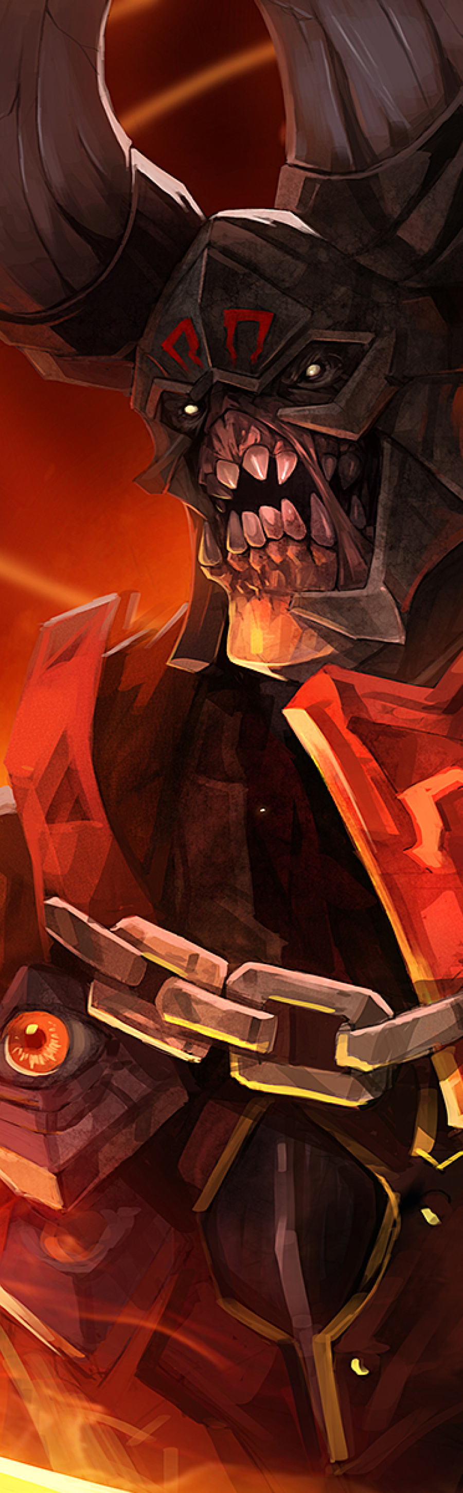 900x2900 Resolution lucifer, doom, dota 2 900x2900 Resolution Wallpaper ...