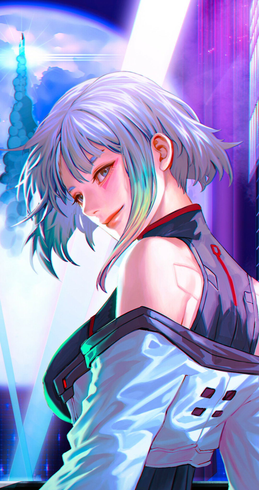1080x2040 Lucy Art Cyberpunk Edgerunners HD 1080x2040 Resolution ...