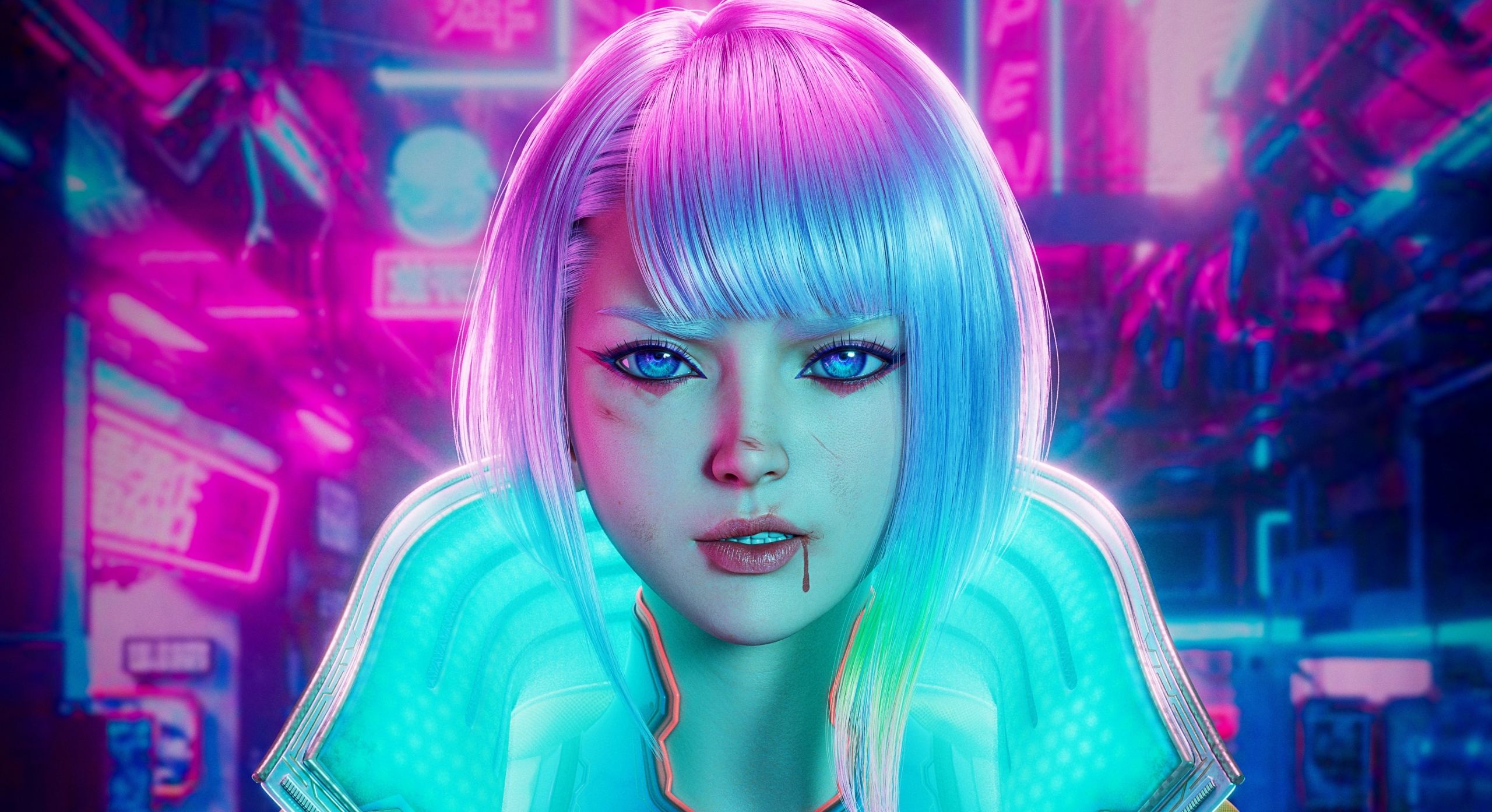2560x1394 Resolution Lucy HD Cyberpunk Edgerunners Cool 2560x1394 ...