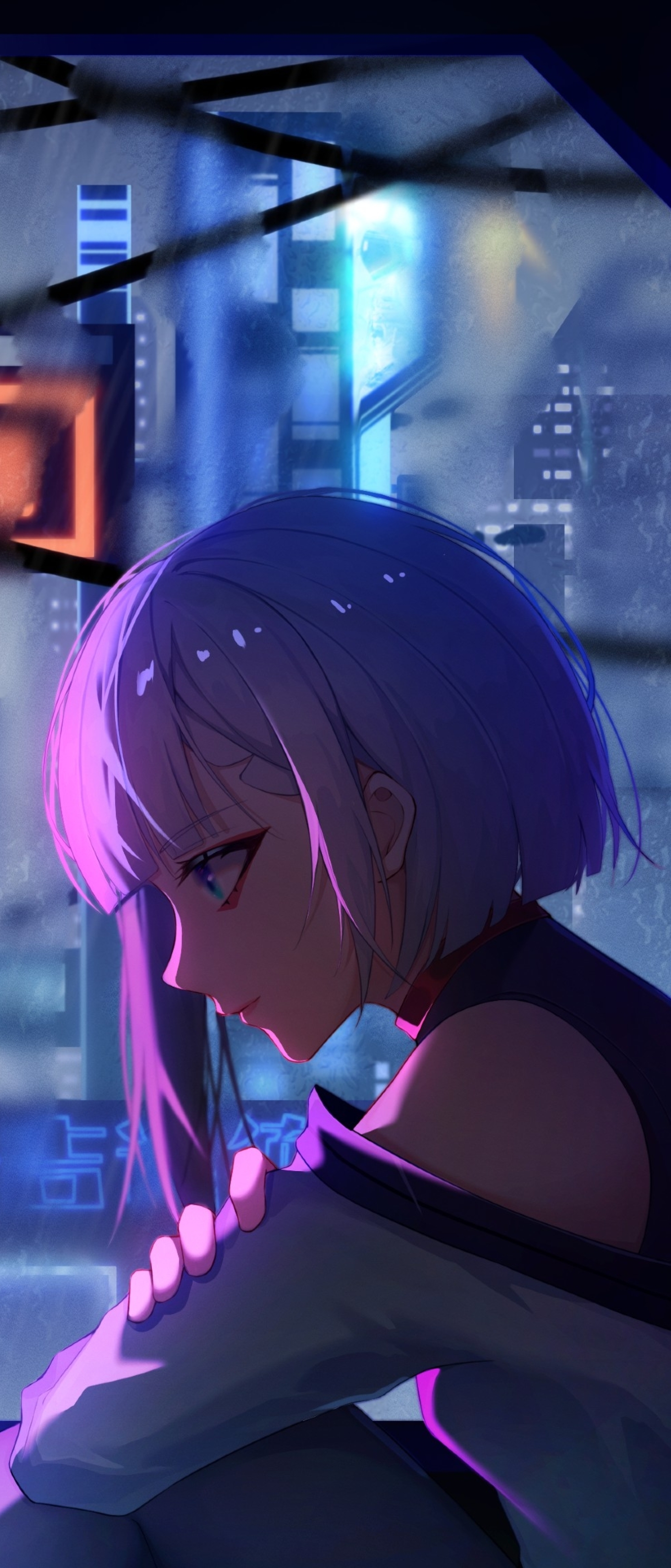1644x3840 Lucy in Session 1 Cyberpunk Edgerunners 1644x3840 Resolution ...