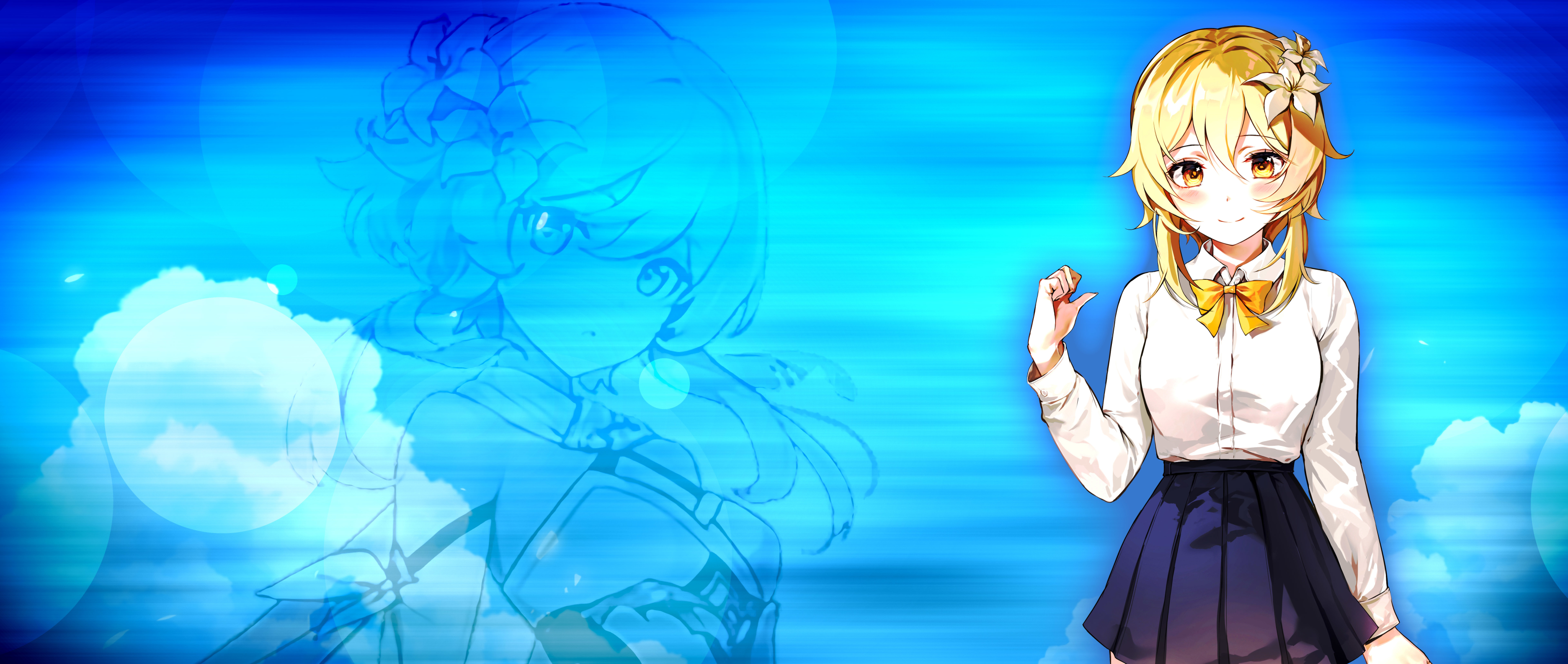 3400x1440 Lumine 8K Genshin Impact 3400x1440 Resolution Wallpaper, HD ...