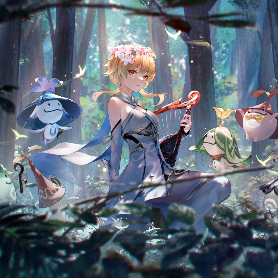 900x900 Resolution Lumine New Genshin Impact Art 900x900 Resolution ...
