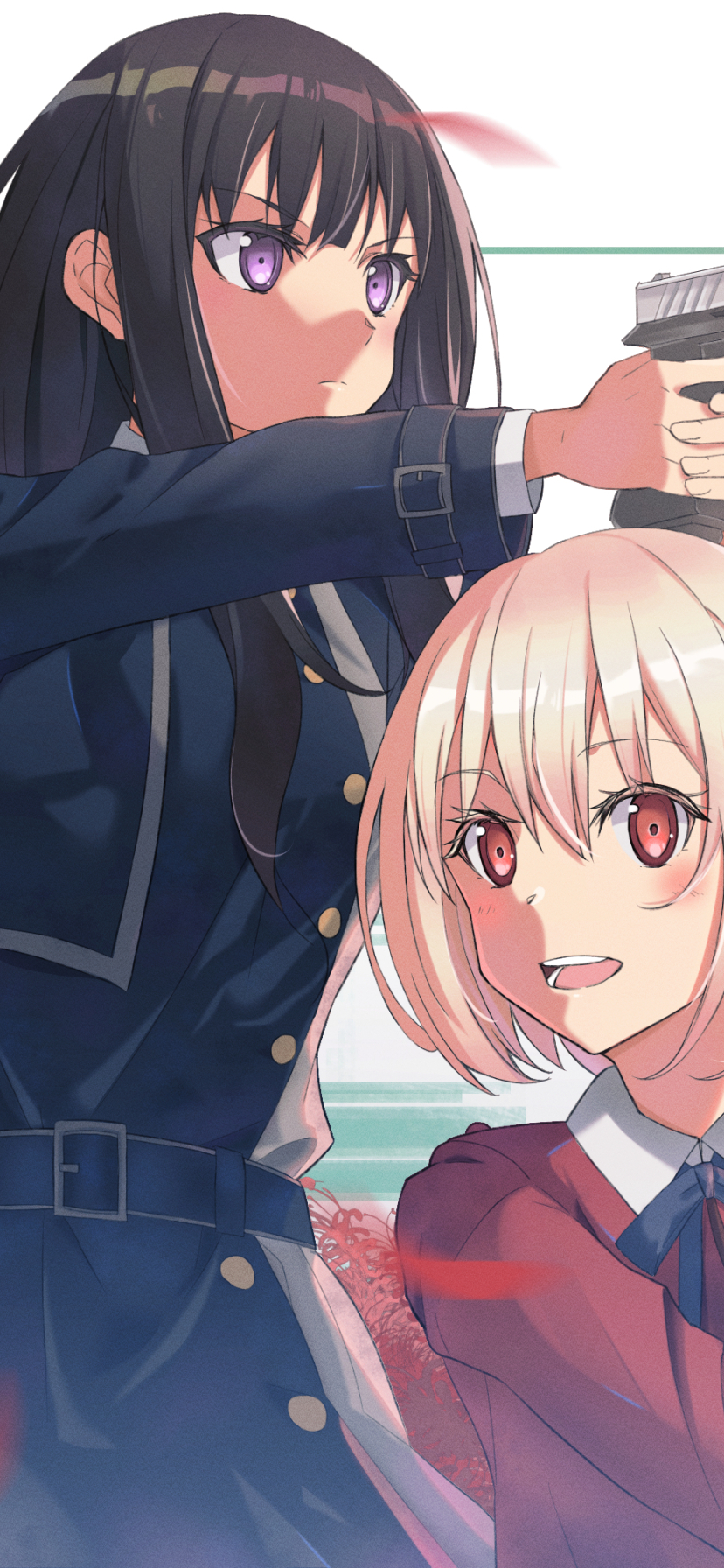 828x1792 Resolution Lycoris Recoil HD Team 828x1792 Resolution ...