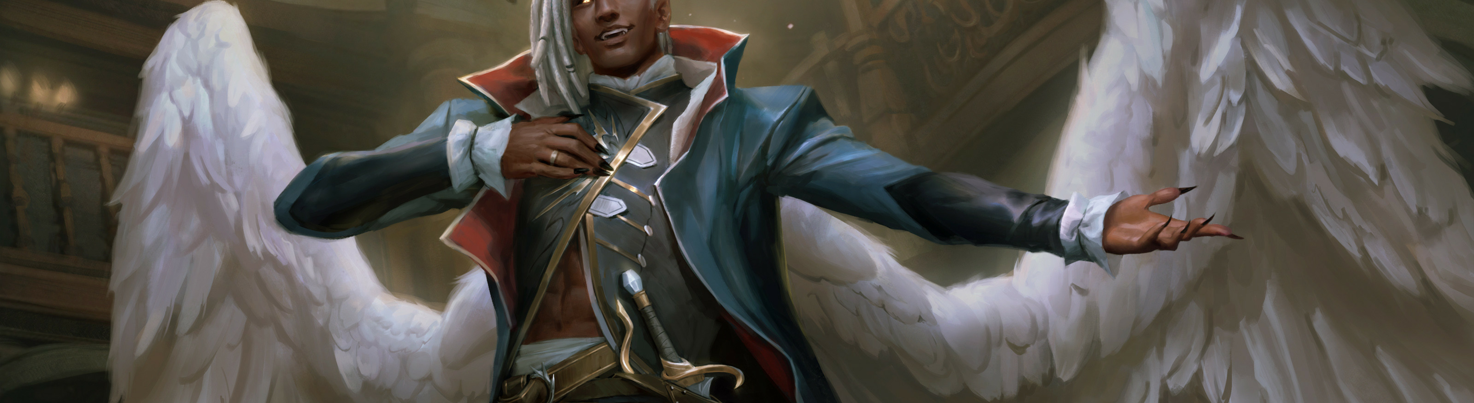 5120x1400 Resolution Magic The Gathering Rodolf Duskbringer 5120x1400 ...