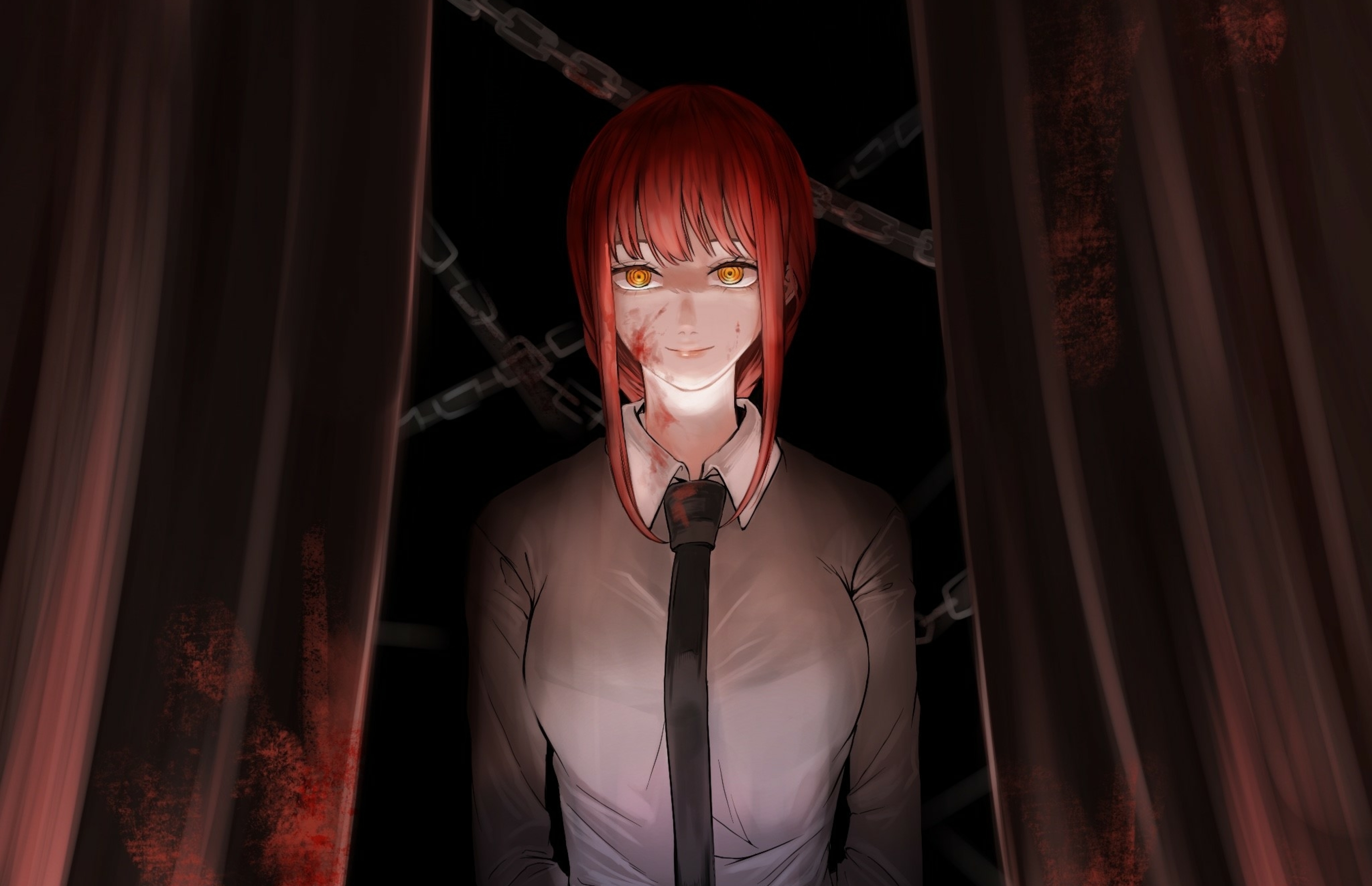 3456x2234 Resolution Makima Cool Chainsaw Man Art 3456x2234 Resolution ...