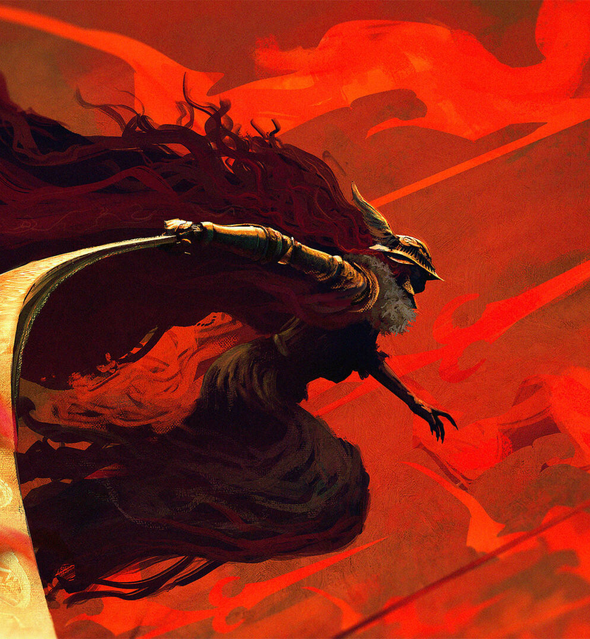 1920x2080 Resolution Malenia Blade of Miquella HD Elden Ring Art ...