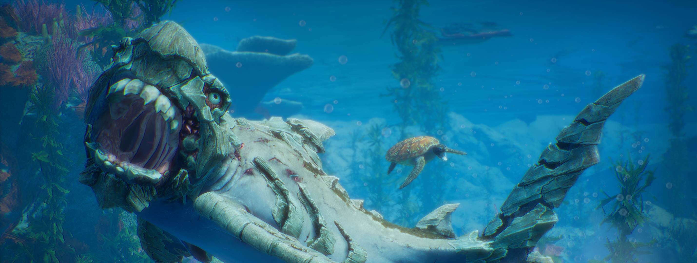 2860x1080 Resolution Maneater Creature 2860x1080 Resolution Wallpaper ...