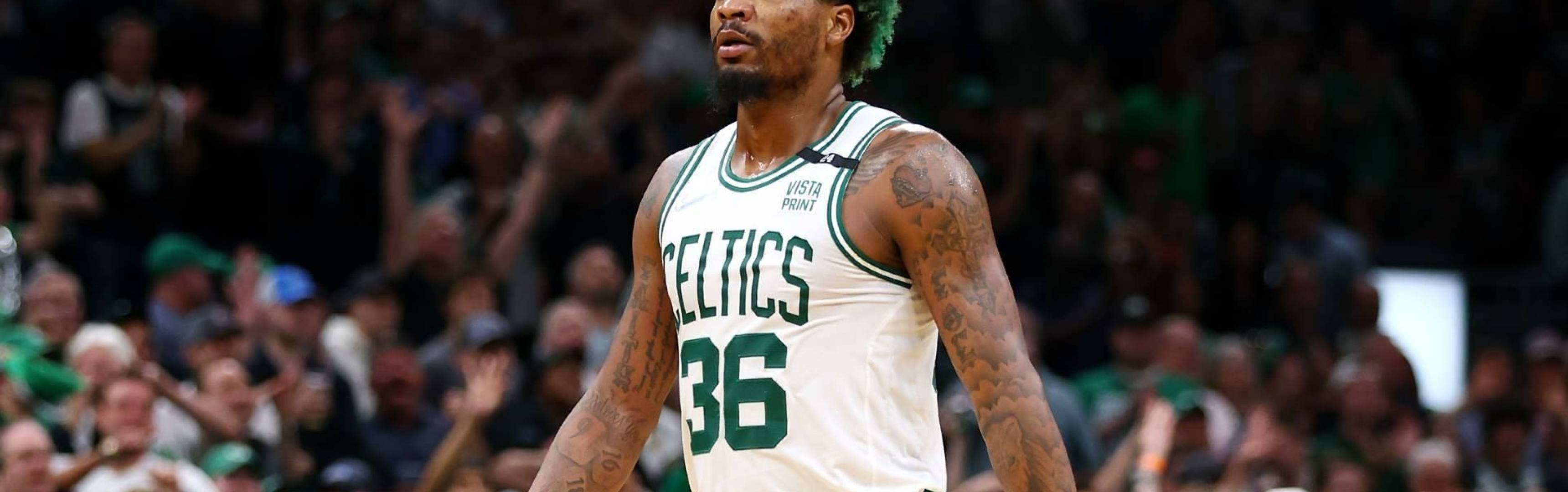 3440x1080 Resolution Marcus Smart NBA Final 2022 HD Hair Look 3440x1080 ...