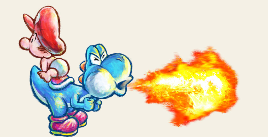 1026x526 Resolution mario, yoshi dash, fire 1026x526 Resolution ...
