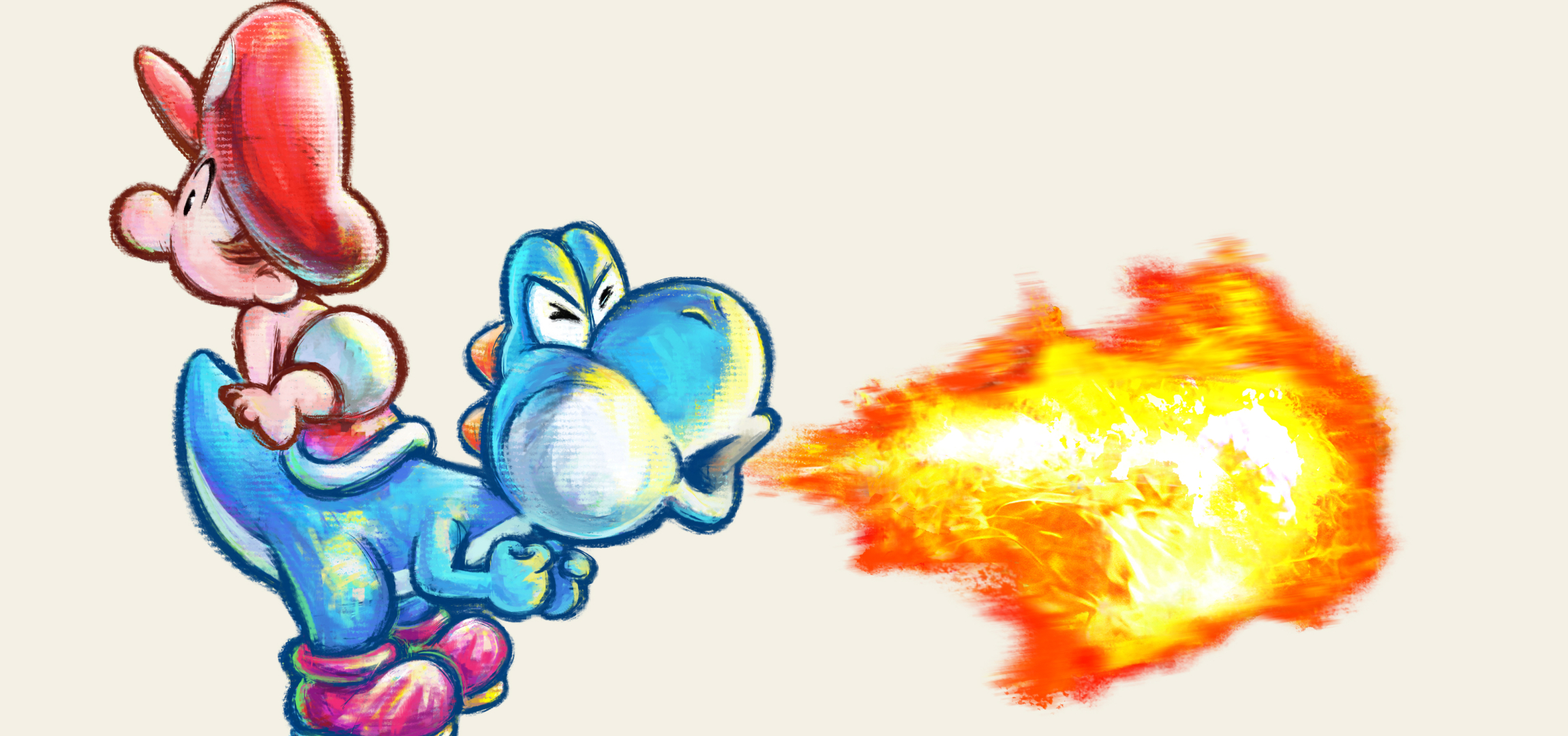 2300x1080 Resolution mario, yoshi dash, fire 2300x1080 Resolution ...