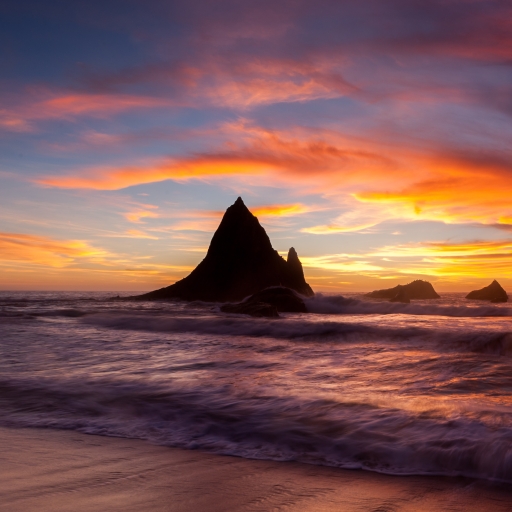 512x512 Resolution Martin's Beach In Half Moon Bay 512x512 Resolution ...