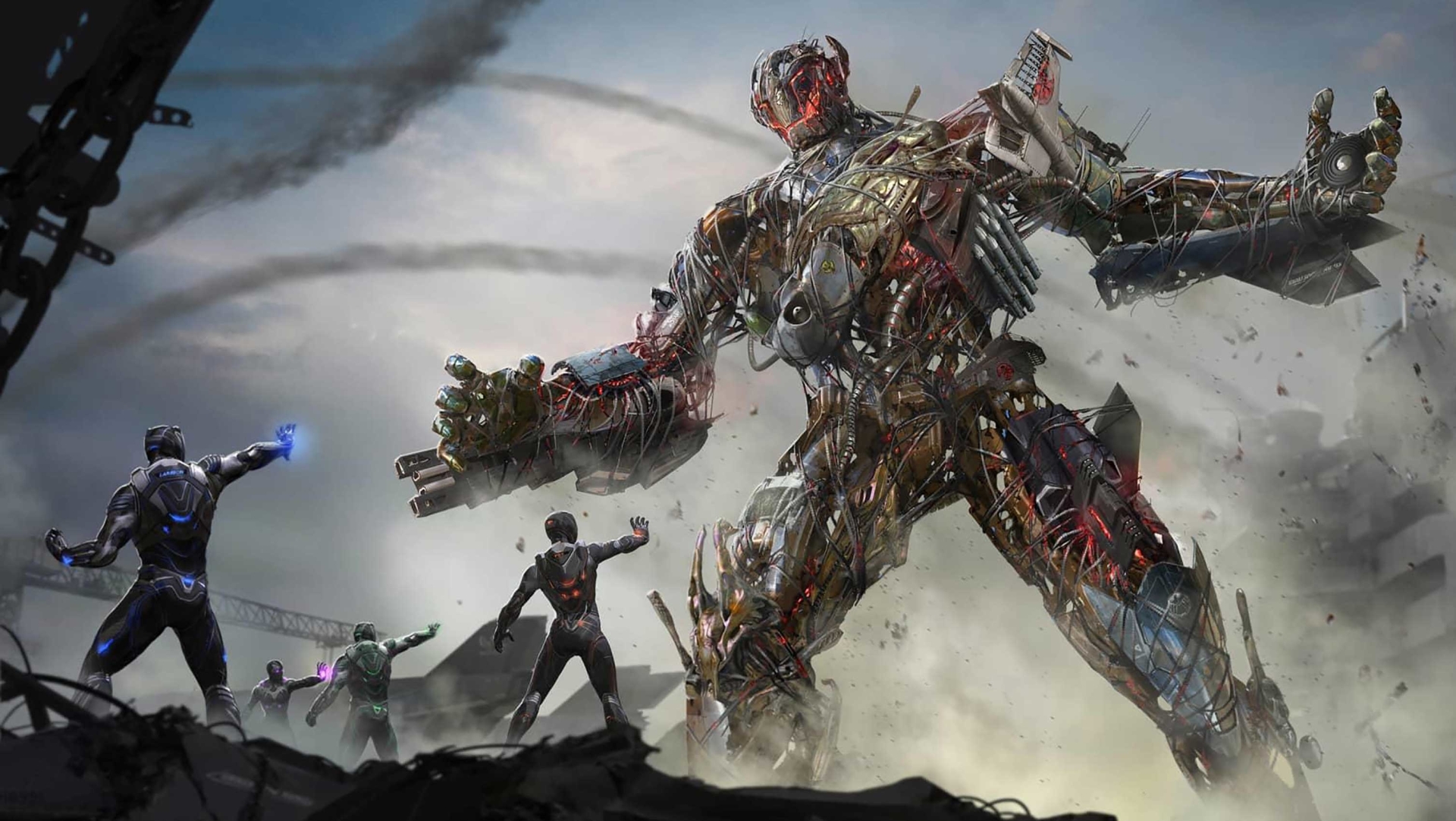 1920x1082 Resolution Marvel Avengers Damage Control 1920x1082 ...