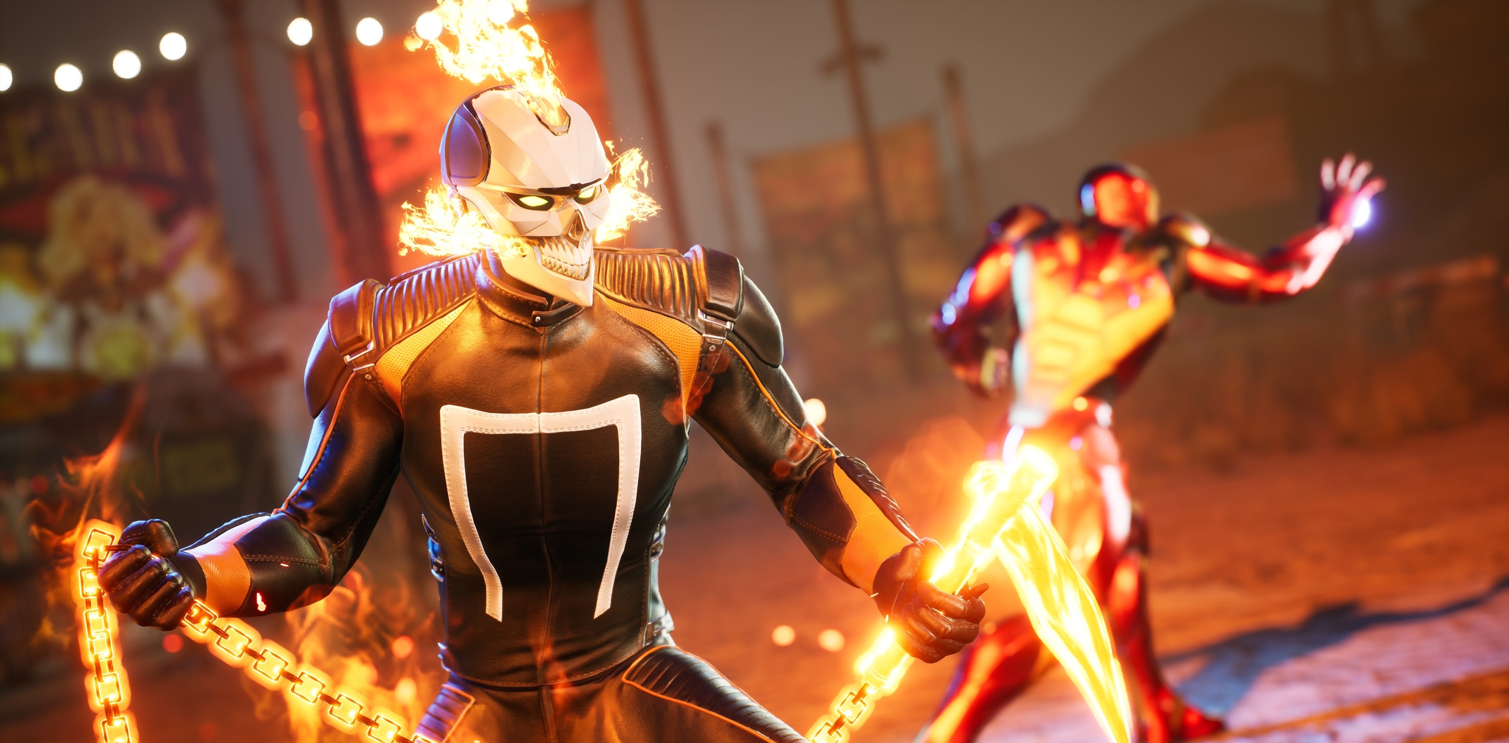 5120x2520 Resolution Marvel's Midnight Suns Ghost Rider 5120x2520 ...