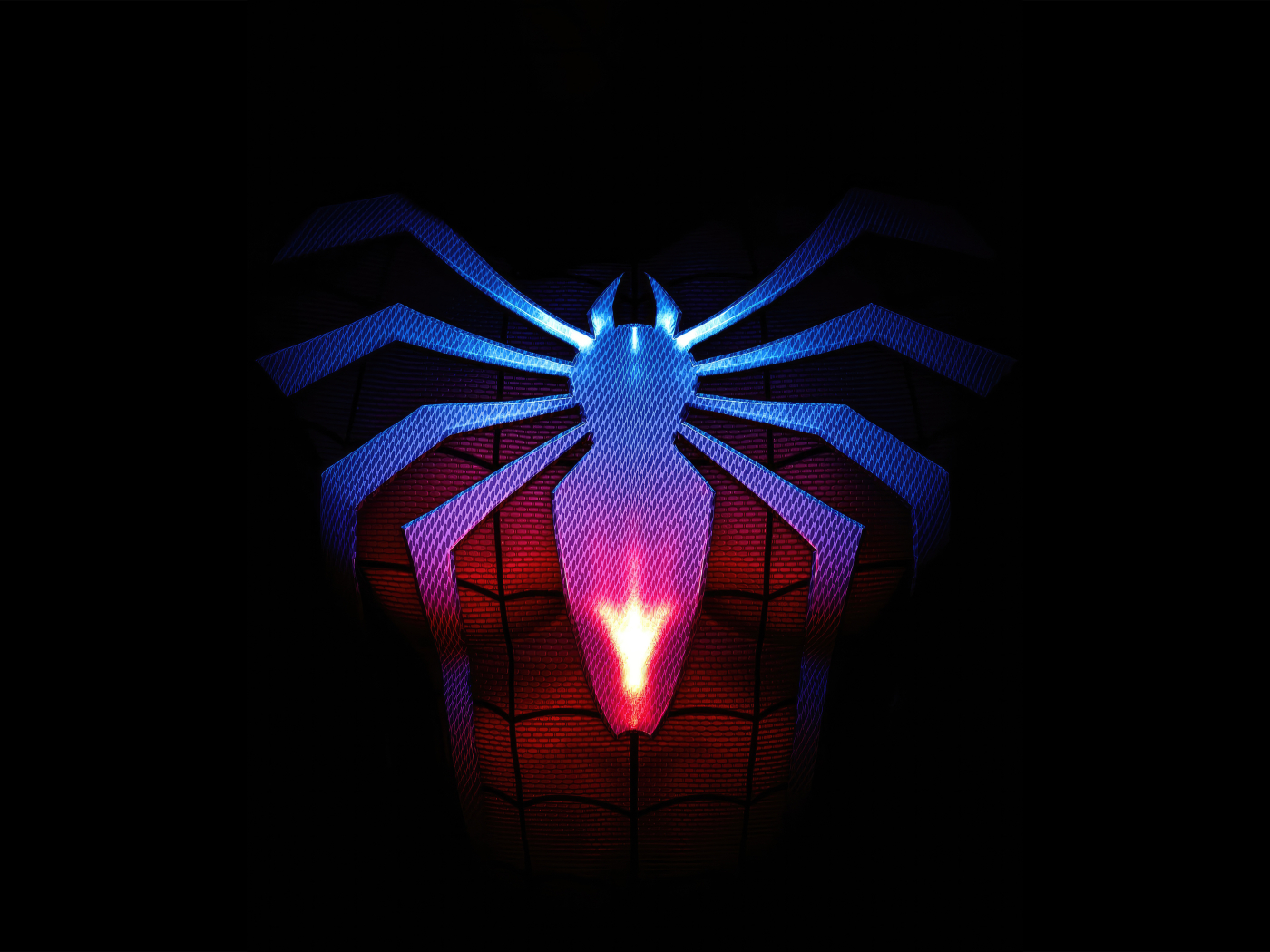 1400x1050 Resolution Marvel's Spider-Man HD Spider Symbol 1400x1050 ...