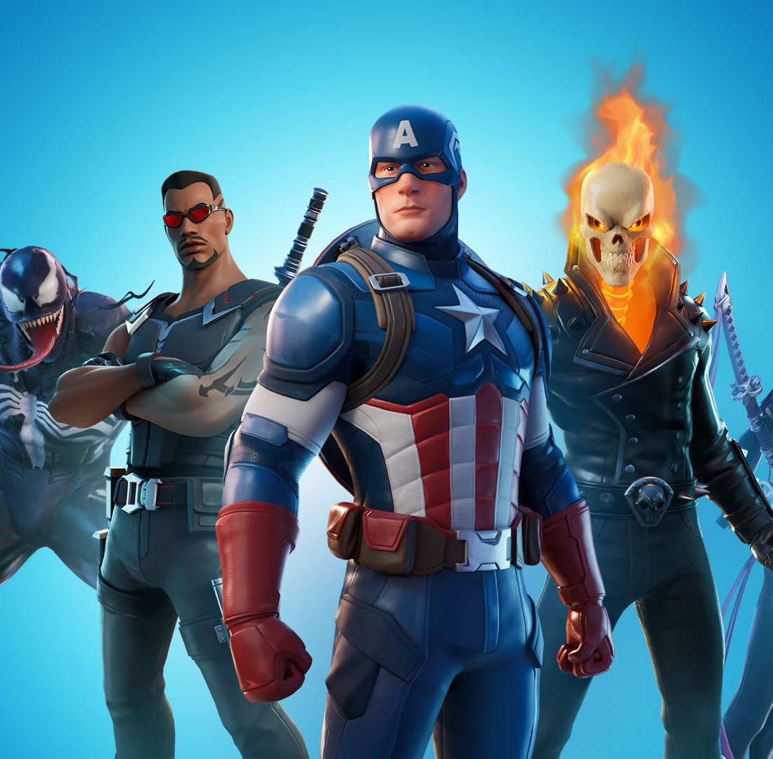 1100x1080 Resolution Marvel x Fortnite 1100x1080 Resolution Wallpaper ...