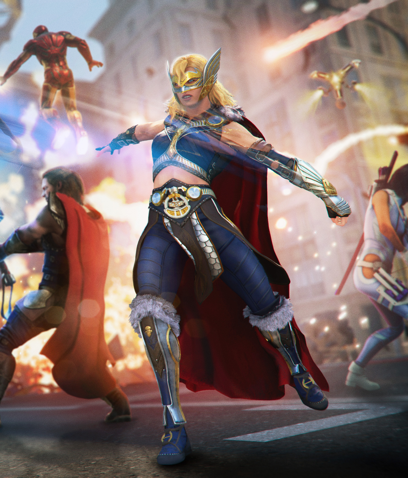 1366x1600 Resolution Marvels Avengers Jane Foster Gaming 4K 1366x1600 ...