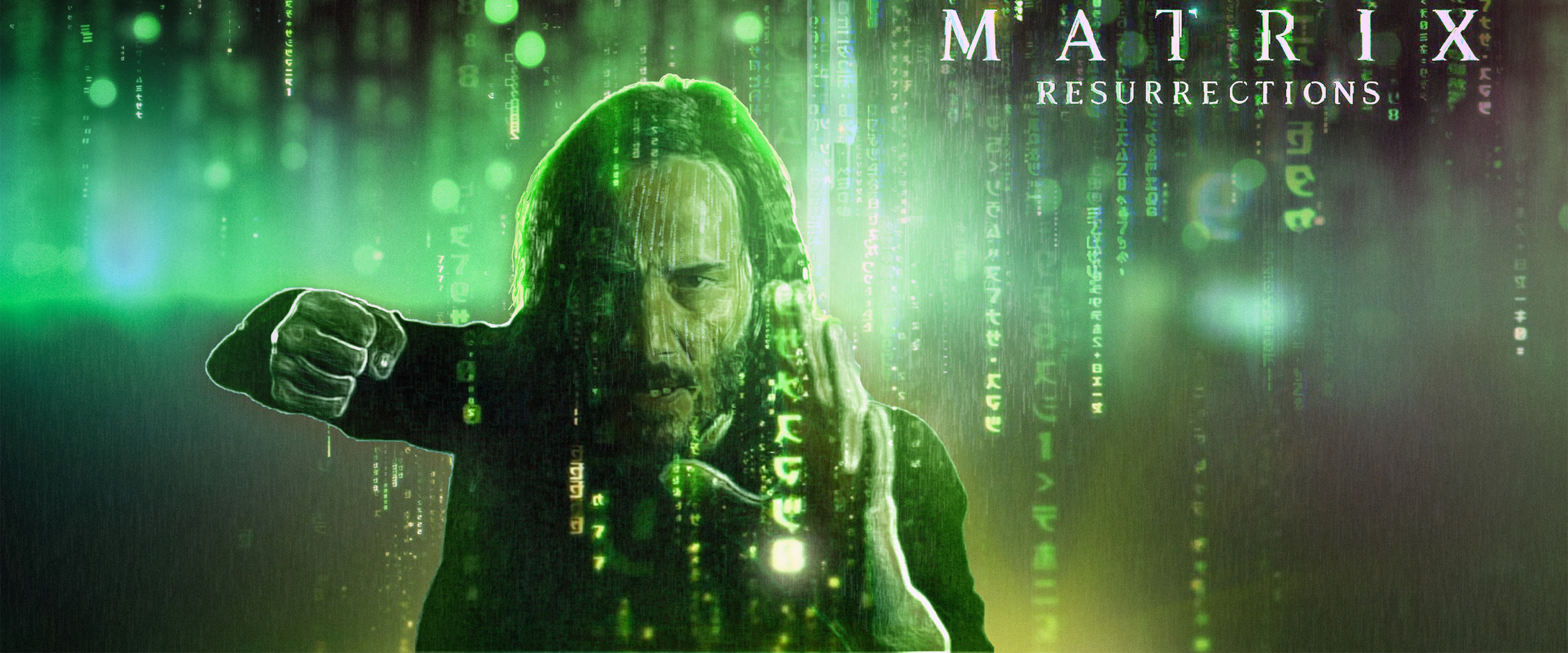 3840x1600 Resolution Matrix Resurrections HD Fan Art 3840x1600 ...