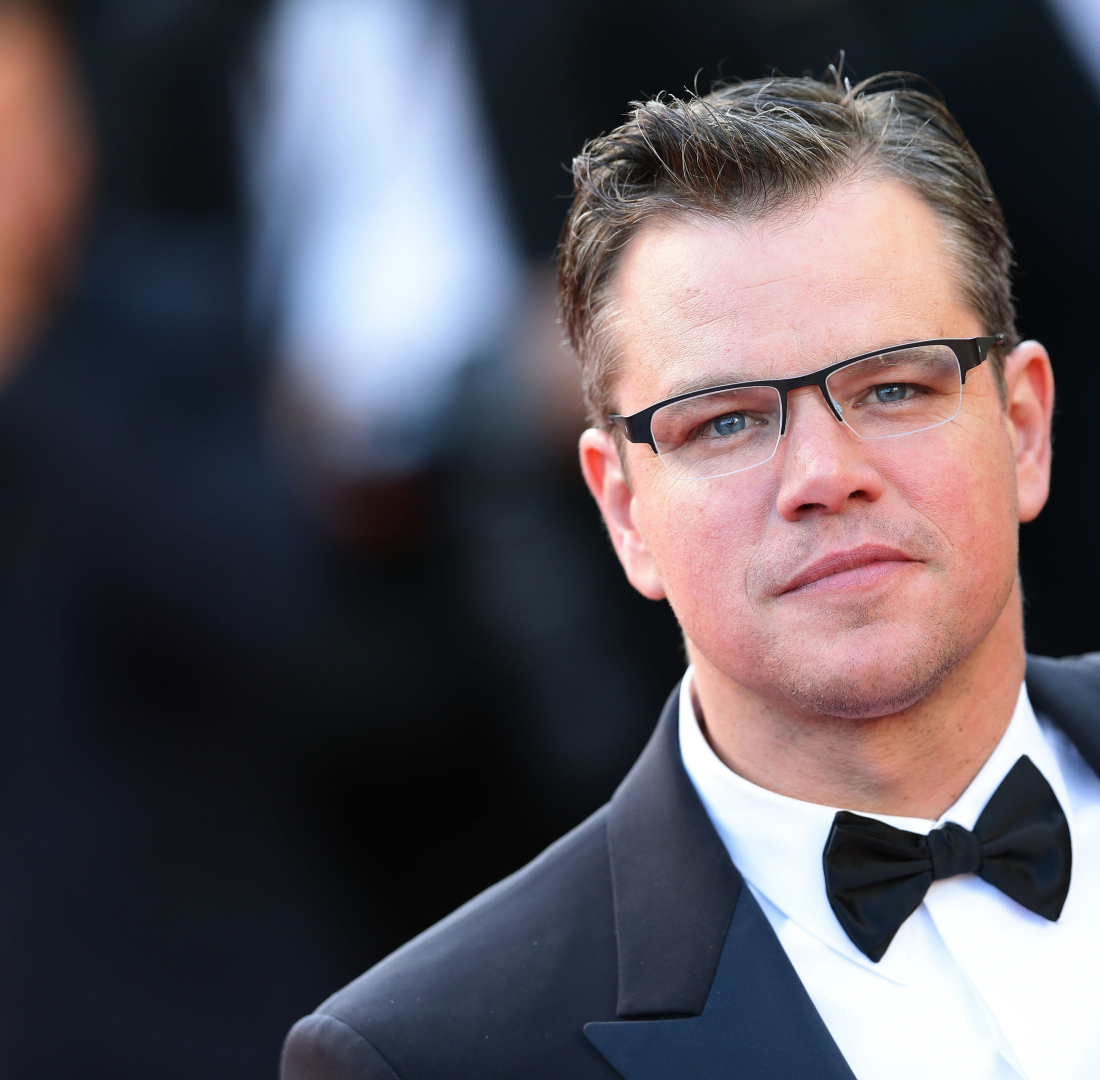 1100x1080 Matt Damon In Specs 1100x1080 Resolution Wallpaper, HD ...
