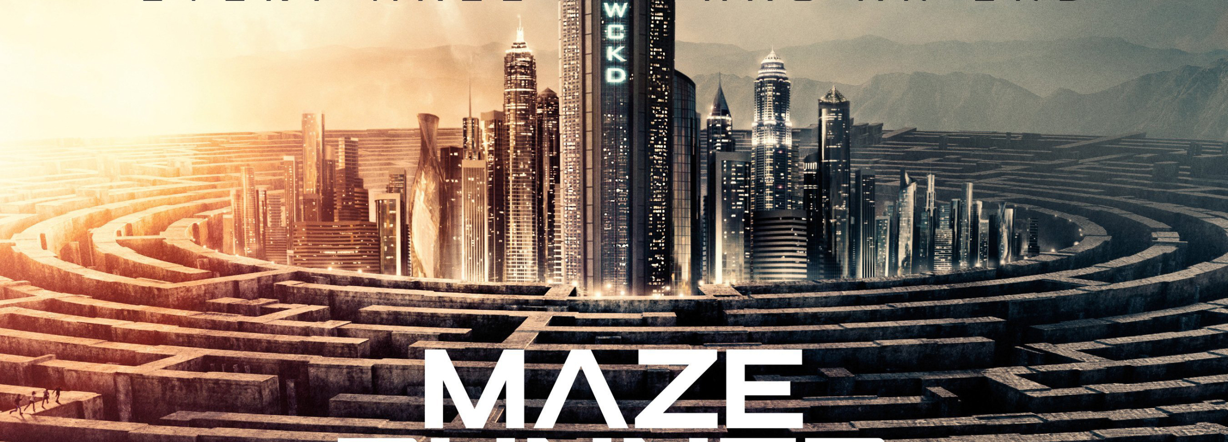 2500x900 Maze Runner The Death Cure Movie Poster 2018 2500x900 ...