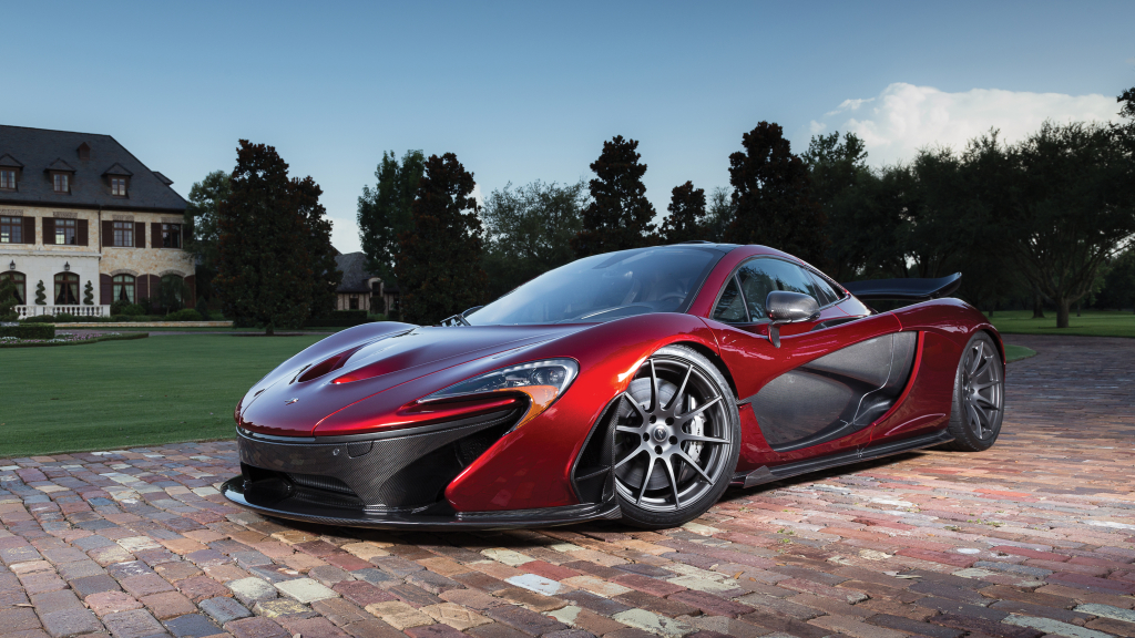 1024x576 Resolution mclaren, red, side view 1024x576 Resolution ...