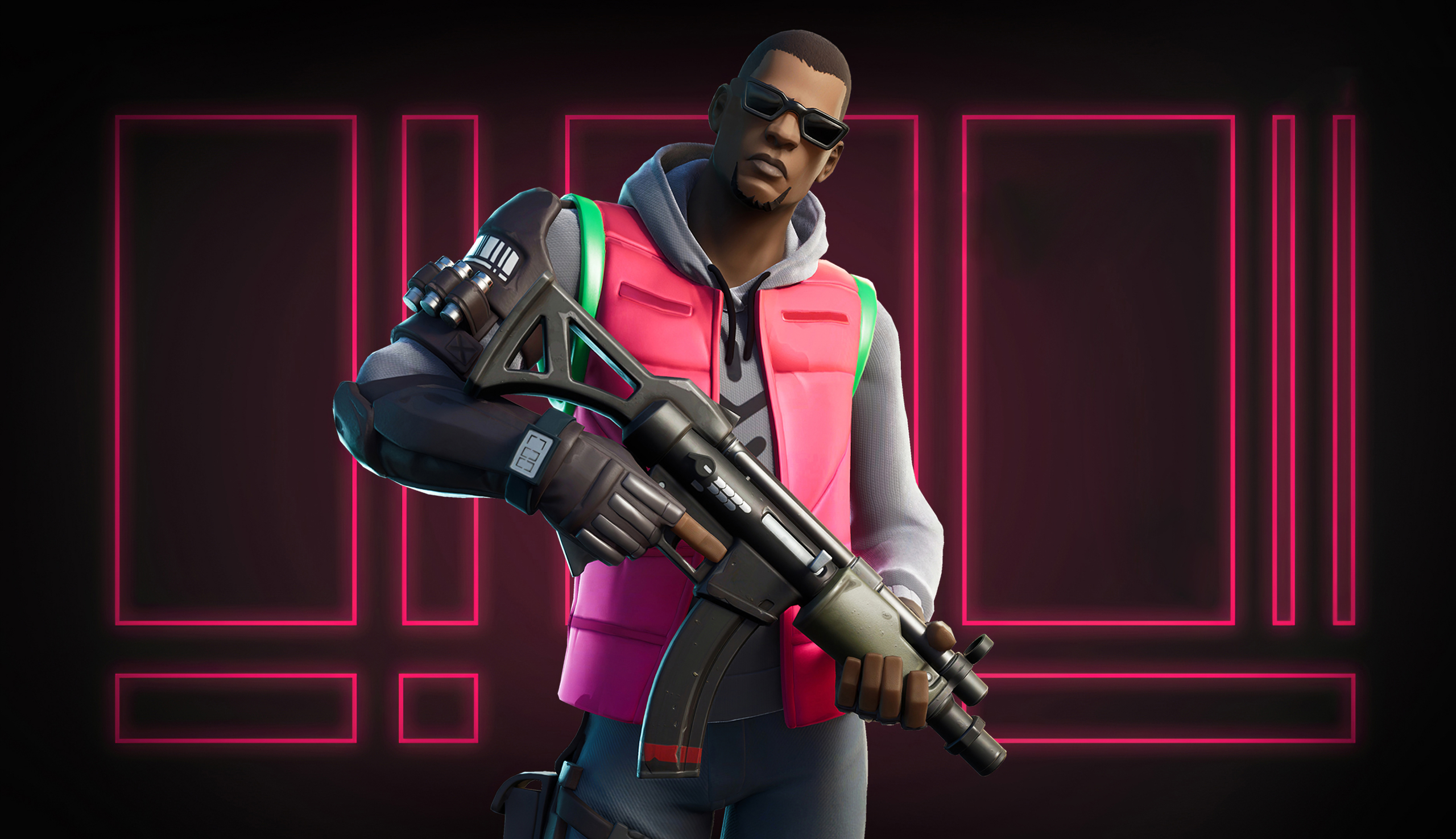 2560x1476 Resolution Mecha Team Leader Fortnite Chapter 2 Season 4 ...