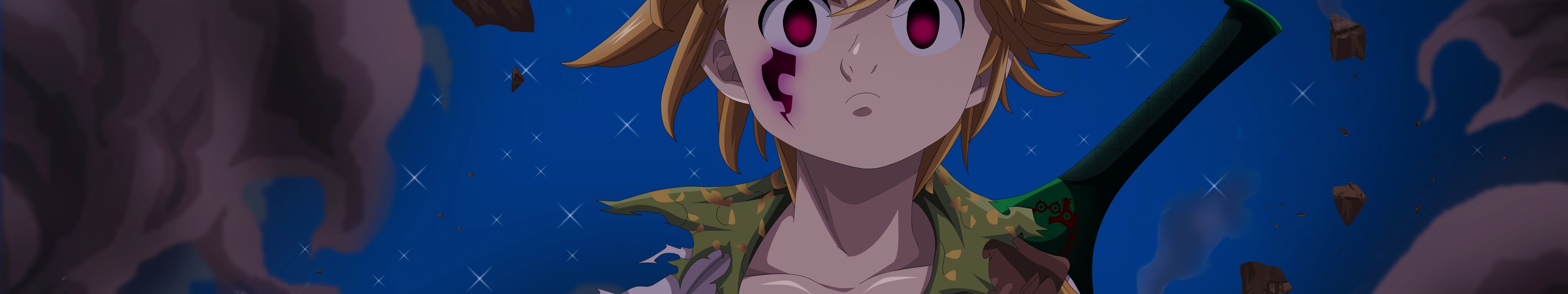 5760x1080 Resolution Meliodas From Demon The Seven Deadly Sins ...