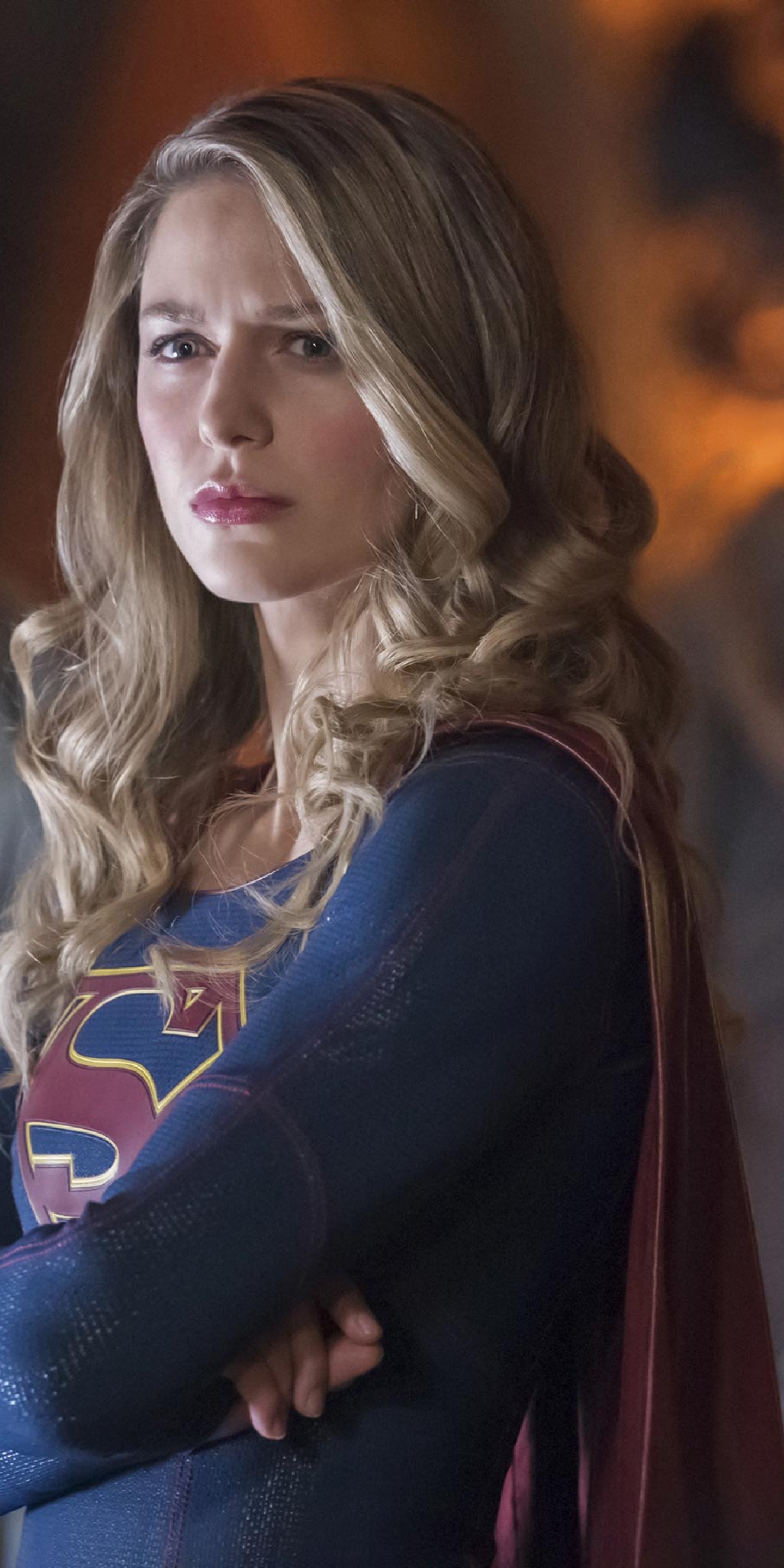 1440x2880 Resolution Melissa Benoist In Supergirl Season 3 2017 ...