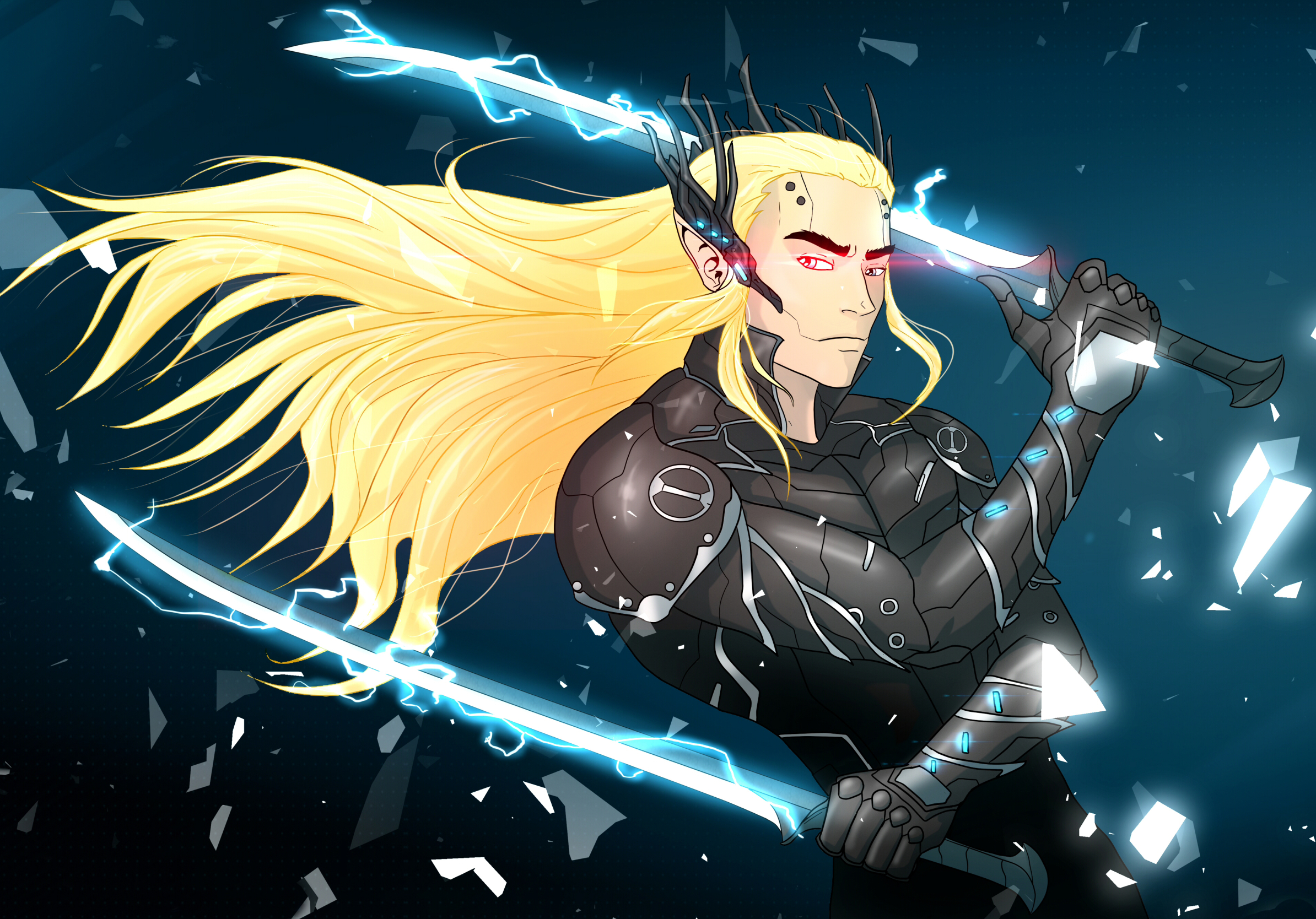 2388x1668 Resolution metal gear rising, revengeance, hobbit 2388x1668 ...