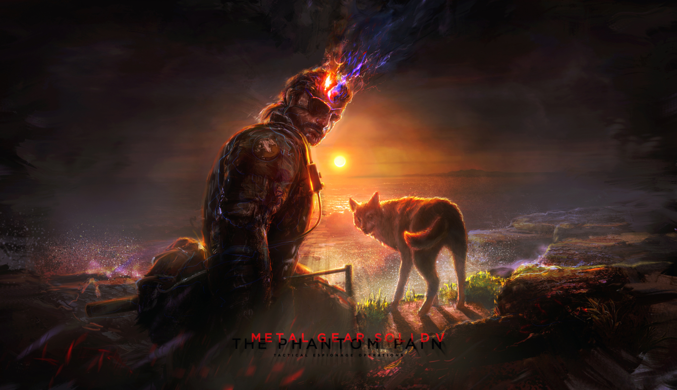 1366x786 Resolution Metal Gear Solid V The Phantom Pain Art 1366x786 ...