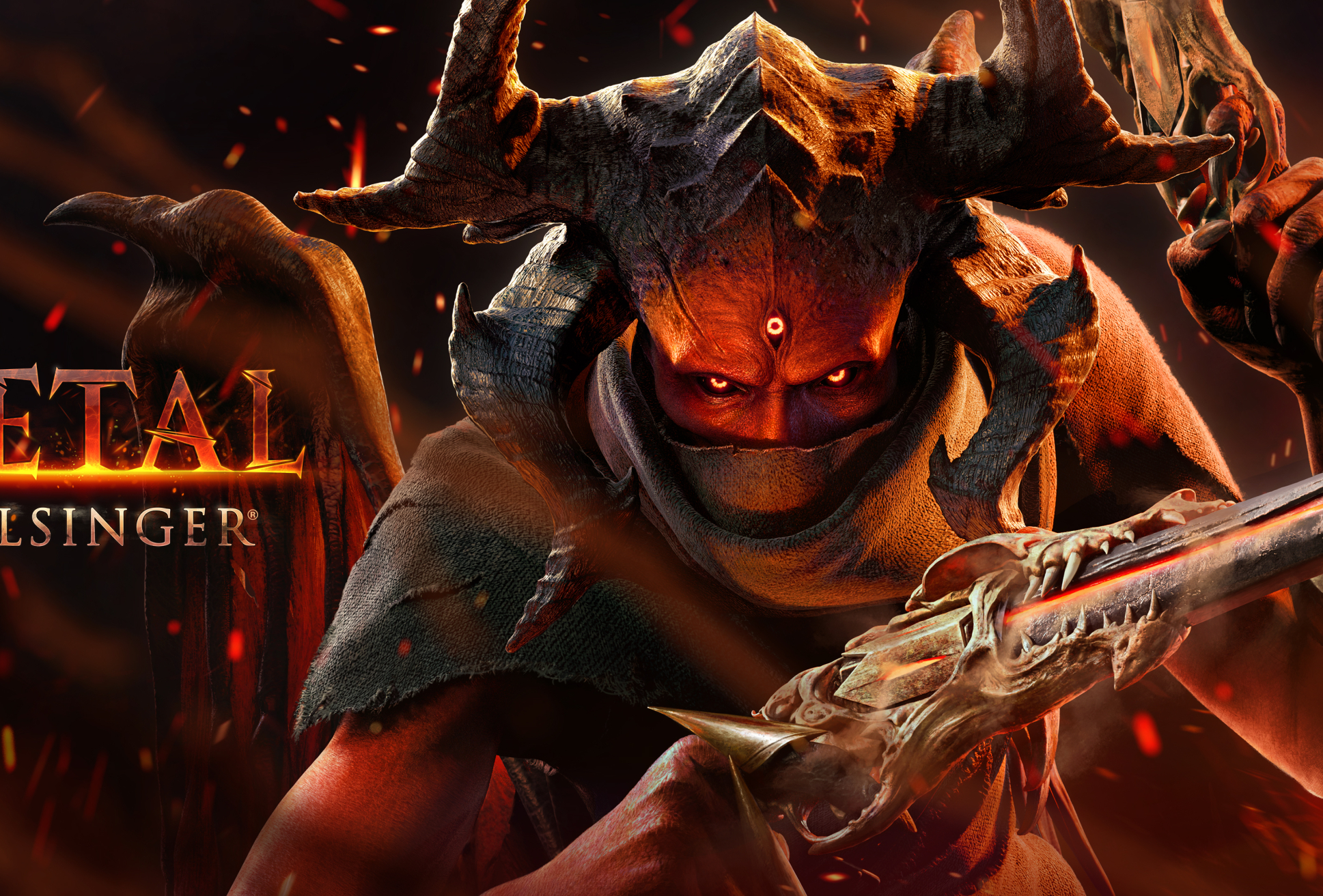 1937x1313 Resolution Metal Hellsinger 4k Gaming Poster 1937x1313 ...