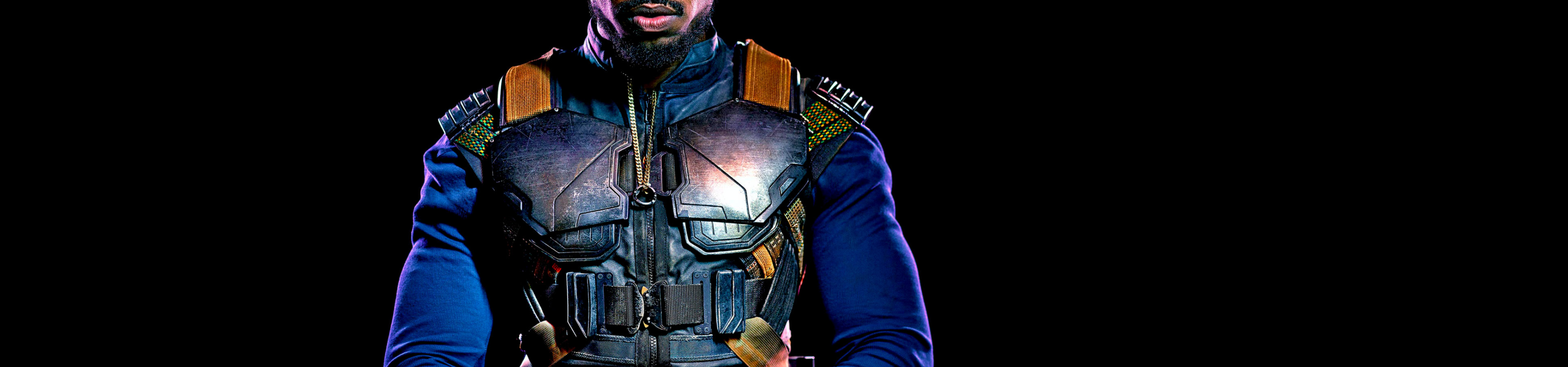 5120x1200 Michael B Jordan As Erik Killmonger In Black Panther 2018 ...