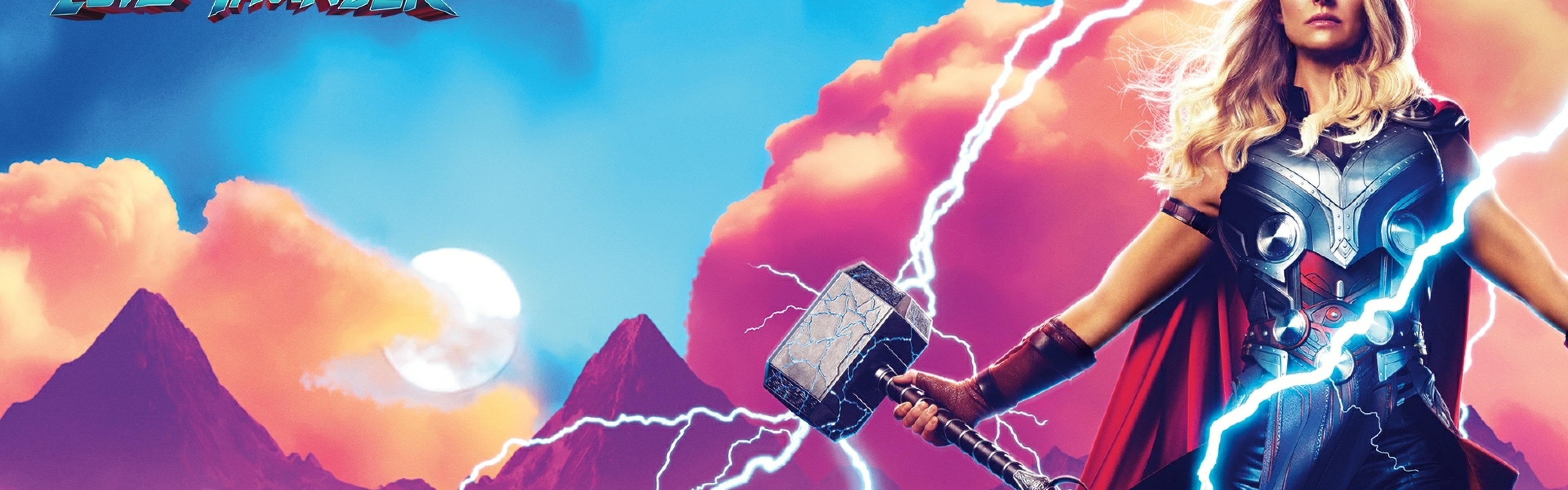 3840x1200 Resolution Mighty Thor Love and Thunder Poster 3840x1200 ...