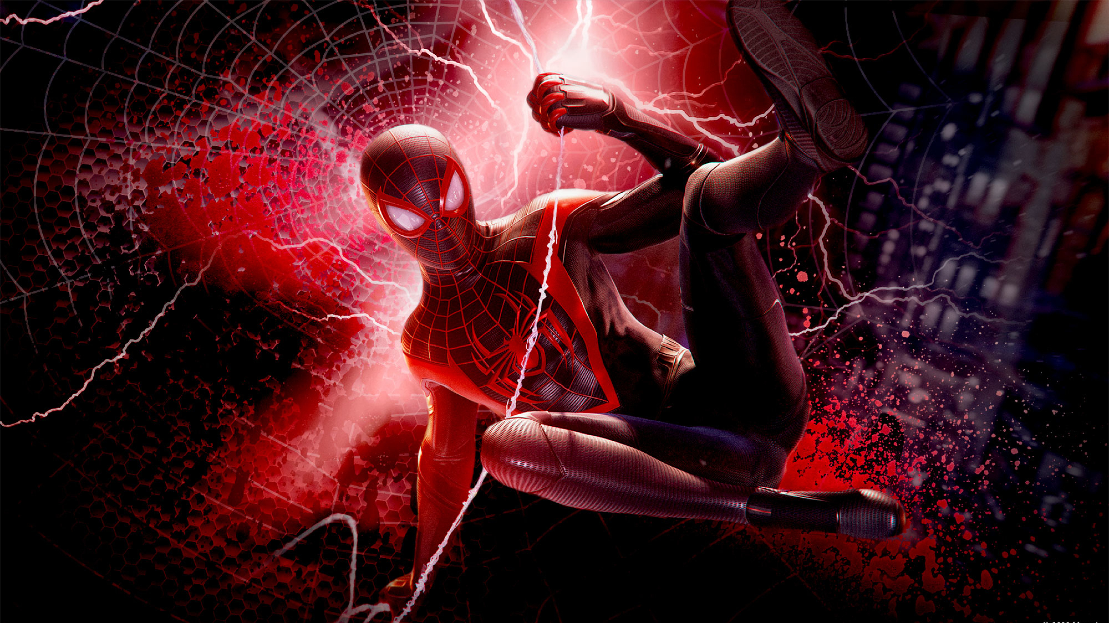 3840x2160 Resolution Miles Morales Spider Man PS4 4K Wallpaper