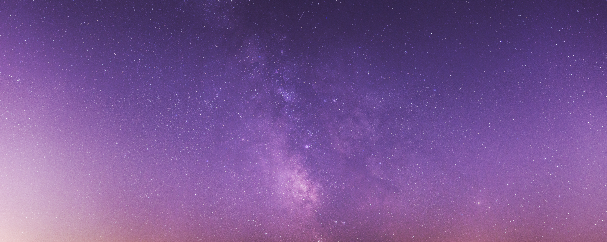 1200x480 Milky Way Galaxy Purple Night Sky 1200x480 Resolution ...