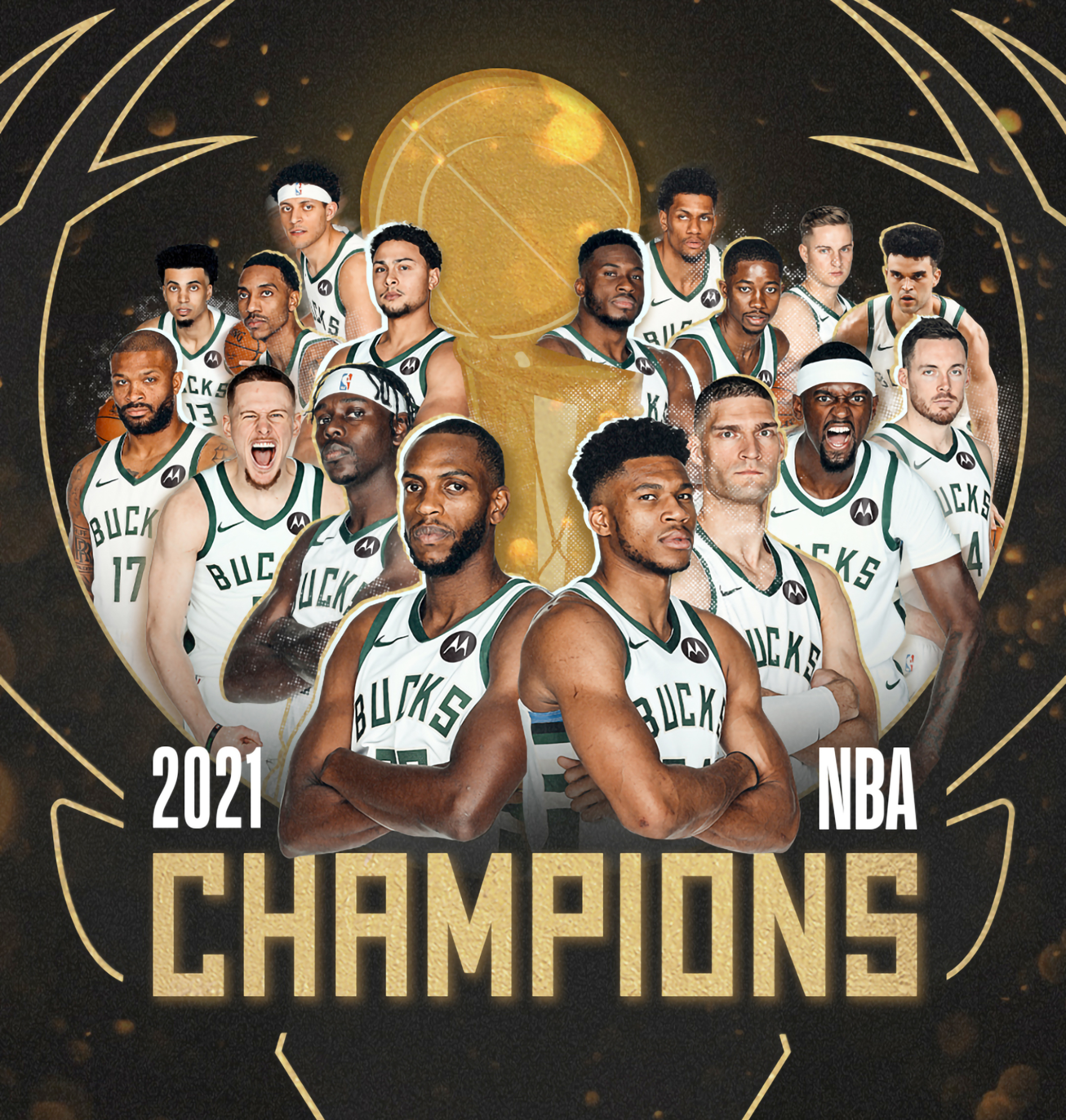1980x2080 Milwaukee Bucks NBA Champions 2021 1980x2080 Resolution ...