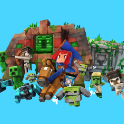 250x250 Minecraft Legends The Heroes 250x250 Resolution Wallpaper, HD ...
