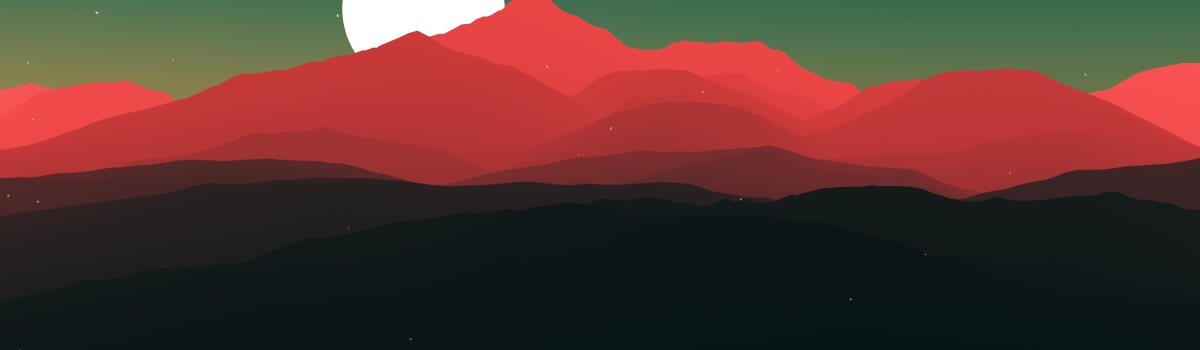 1200x350 Minimalist landscape 1200x350 Resolution Wallpaper, HD ...