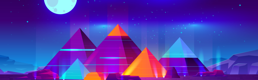 1000x312 Resolution Minimalist Pyramid 1000x312 Resolution Wallpaper ...