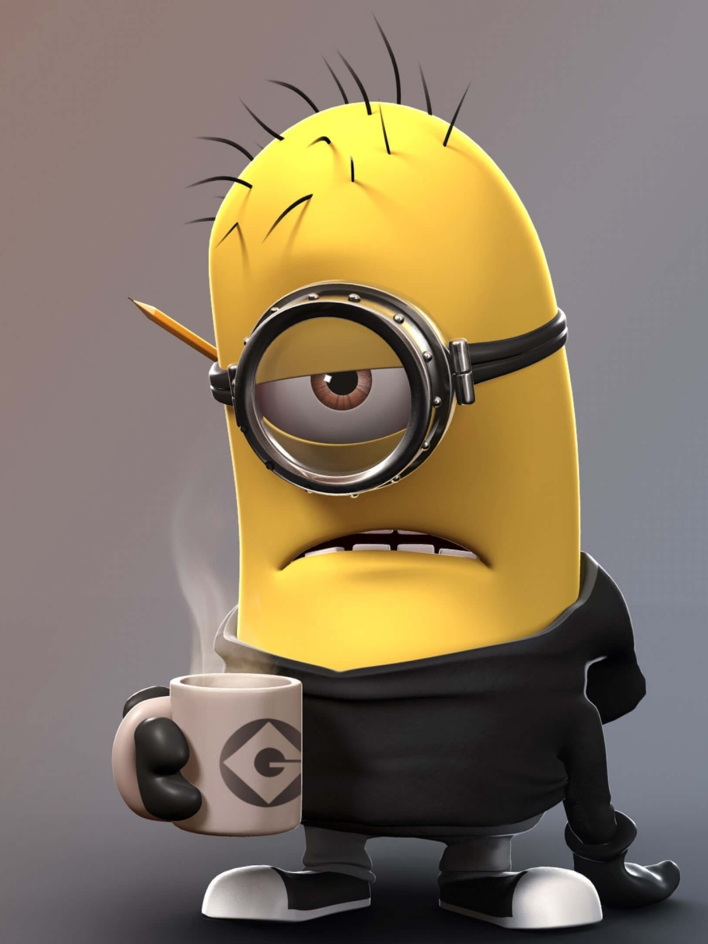 1440x1920 Minion Coffee Time 1440x1920 Resolution Wallpaper, HD Movies ...