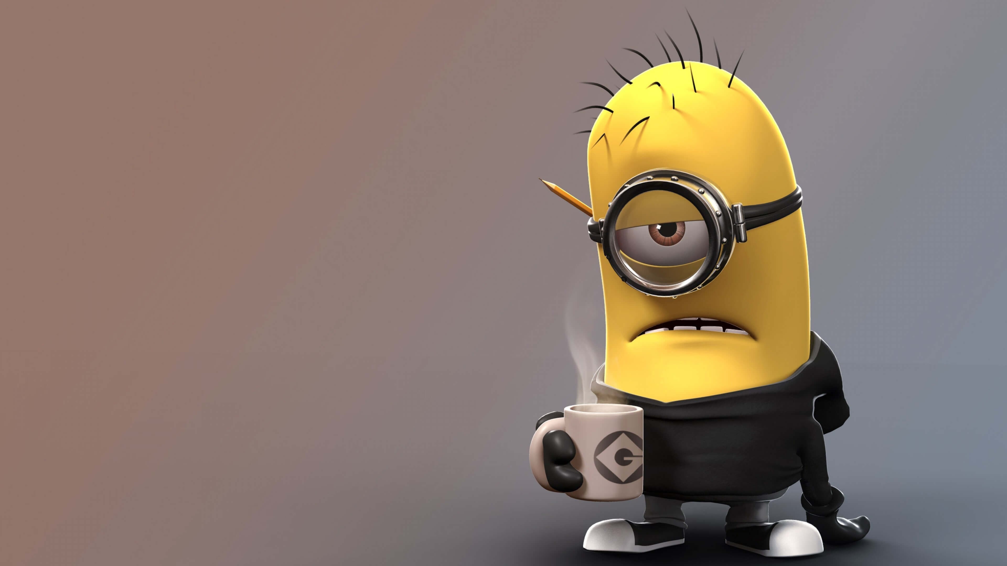 1500x9000 Minion Coffee Time 1500x9000 Resolution Wallpaper, HD Movies ...