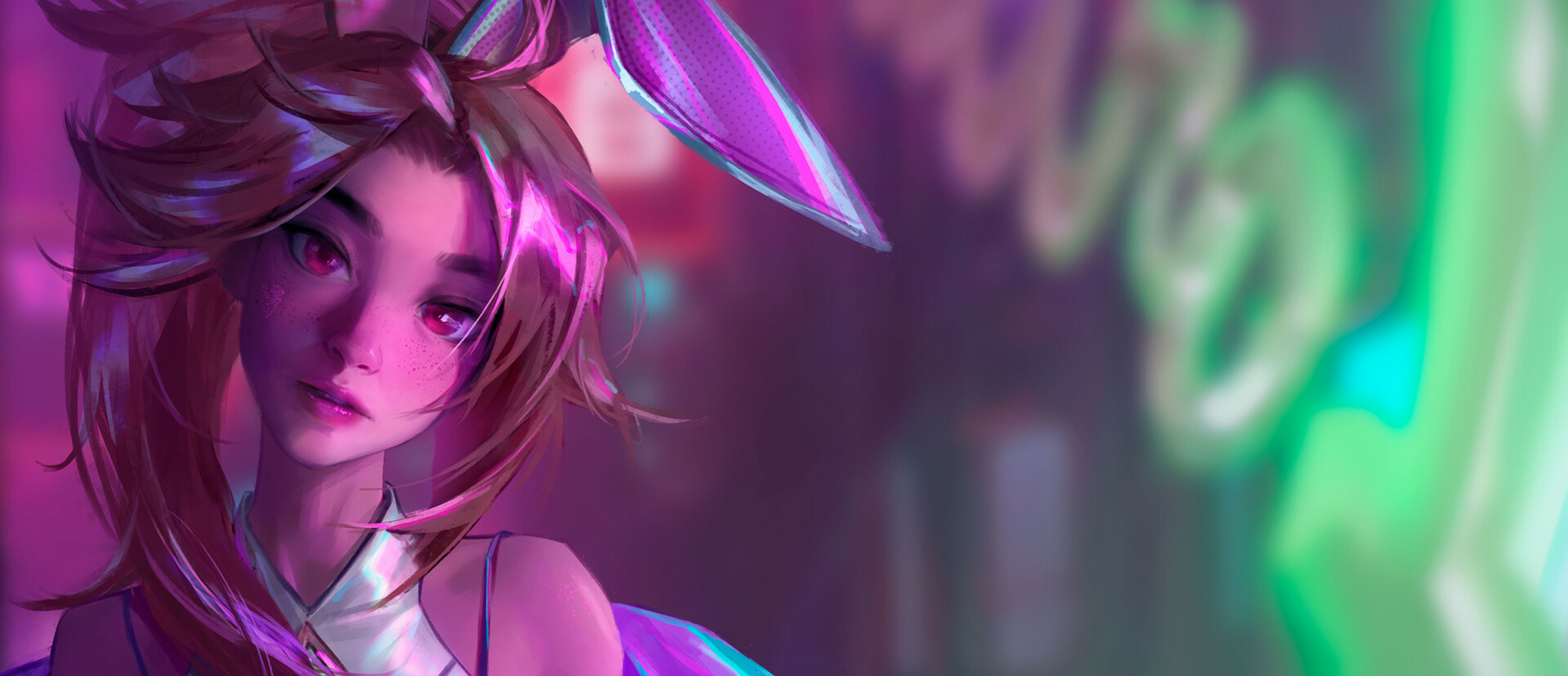 3340x1440 Resolution Miss Fortune Digital League Of Legends HD Art ...