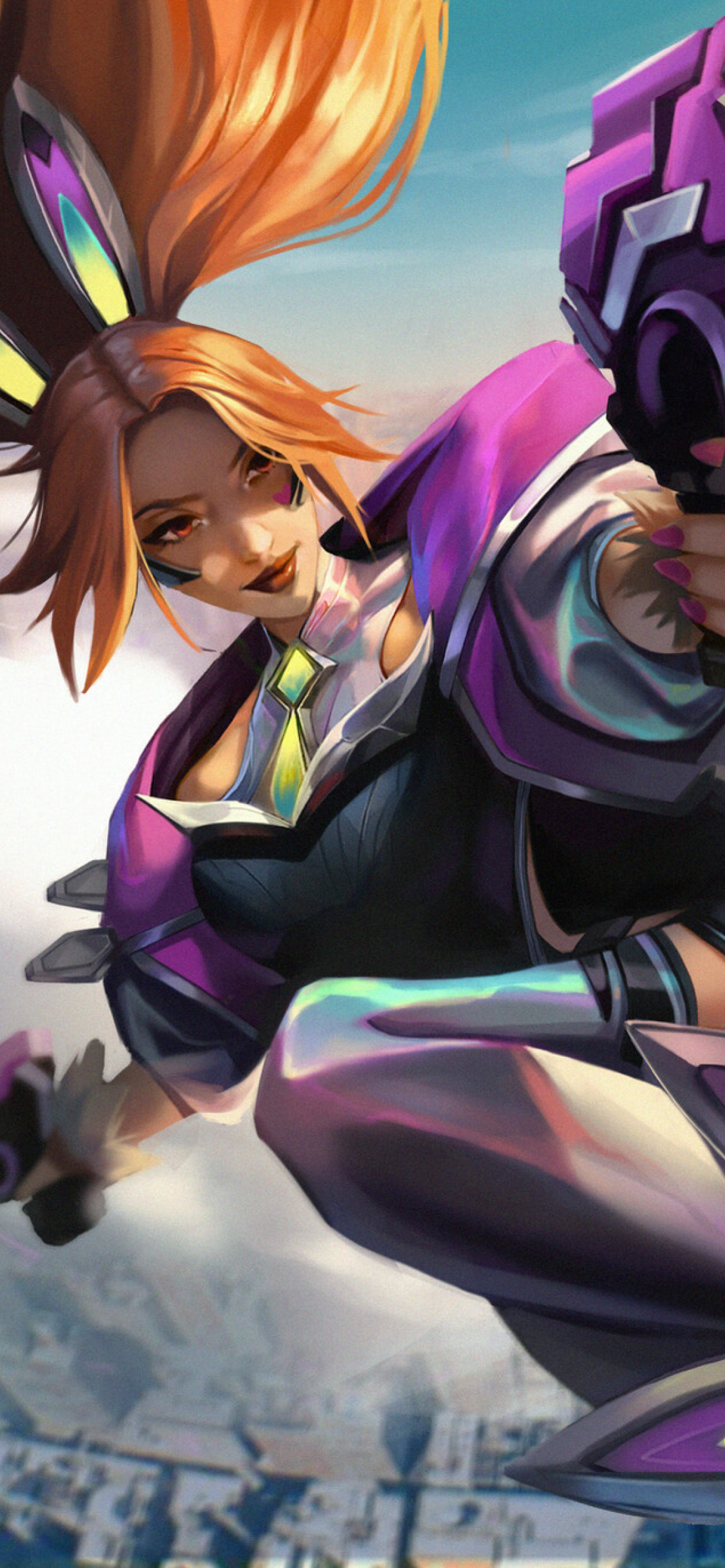 1125x2432 Resolution Miss Fortune HD League Of Legends Art 1125x2432 ...