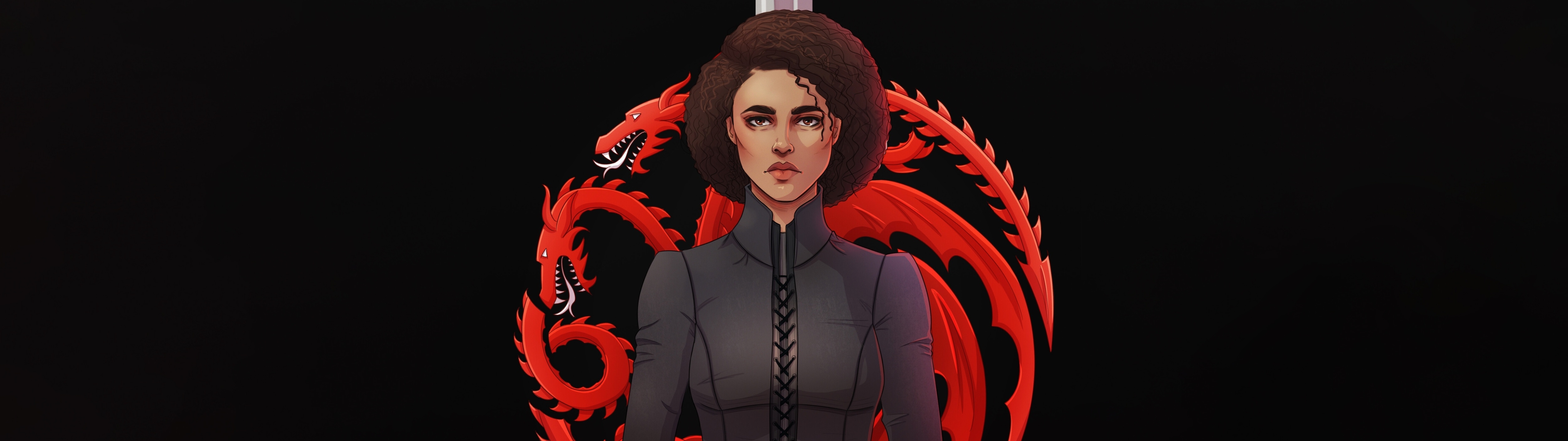 5120x1440 Missandei Game Of Thrones Artwork 5120x1440 Resolution ...