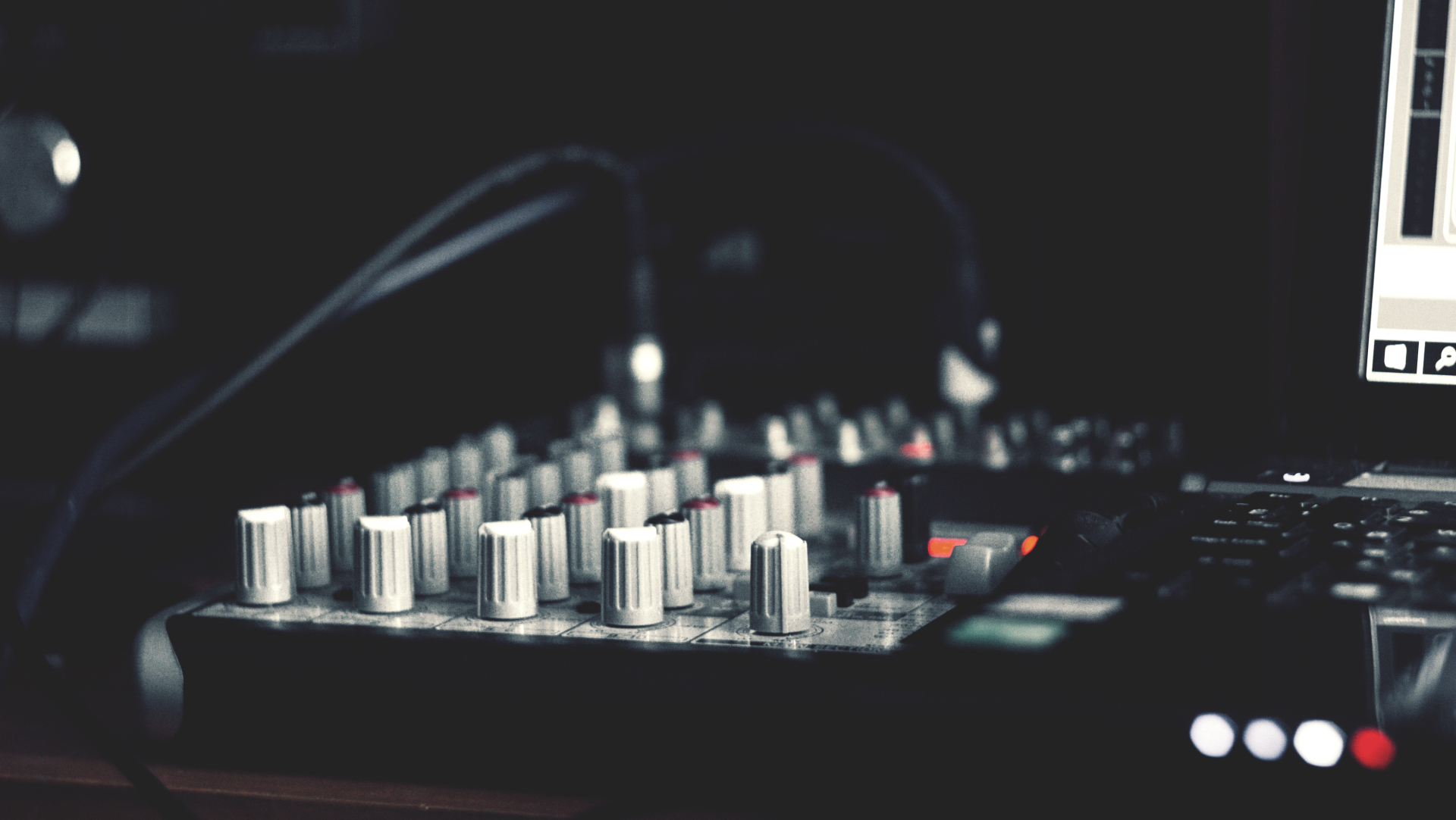 1920x1082 Resolution mixing console, installation, music 1920x1082 ...