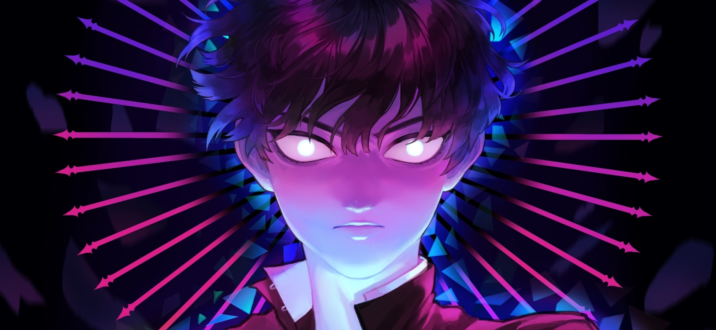 2340x1080 Resolution Mob Psycho 100 HD Arataka Reigen Art 2340x1080 ...
