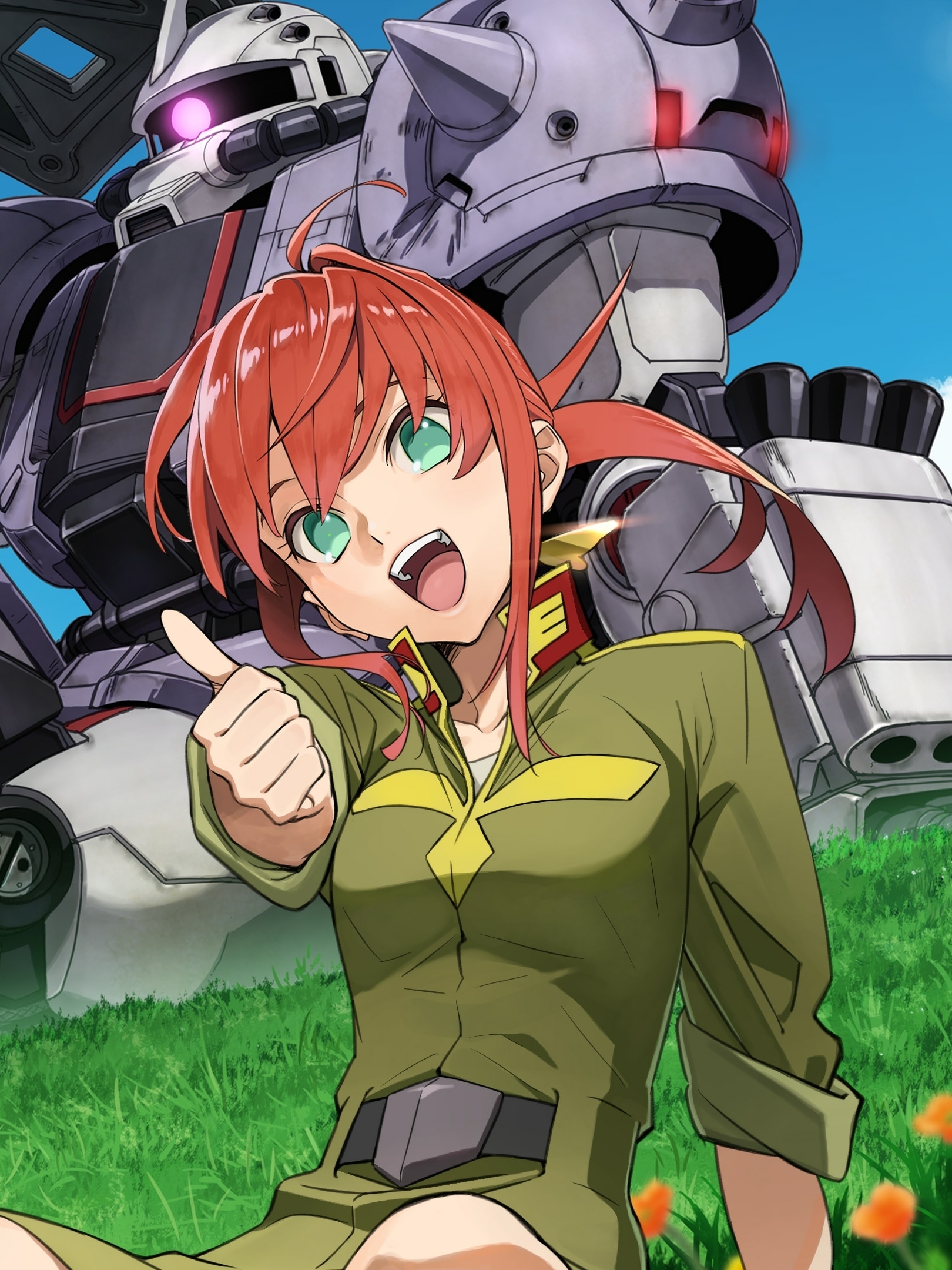 1620x2160 Resolution Mobile Suit Gundam Battle Operation Code Fairy 4k ...