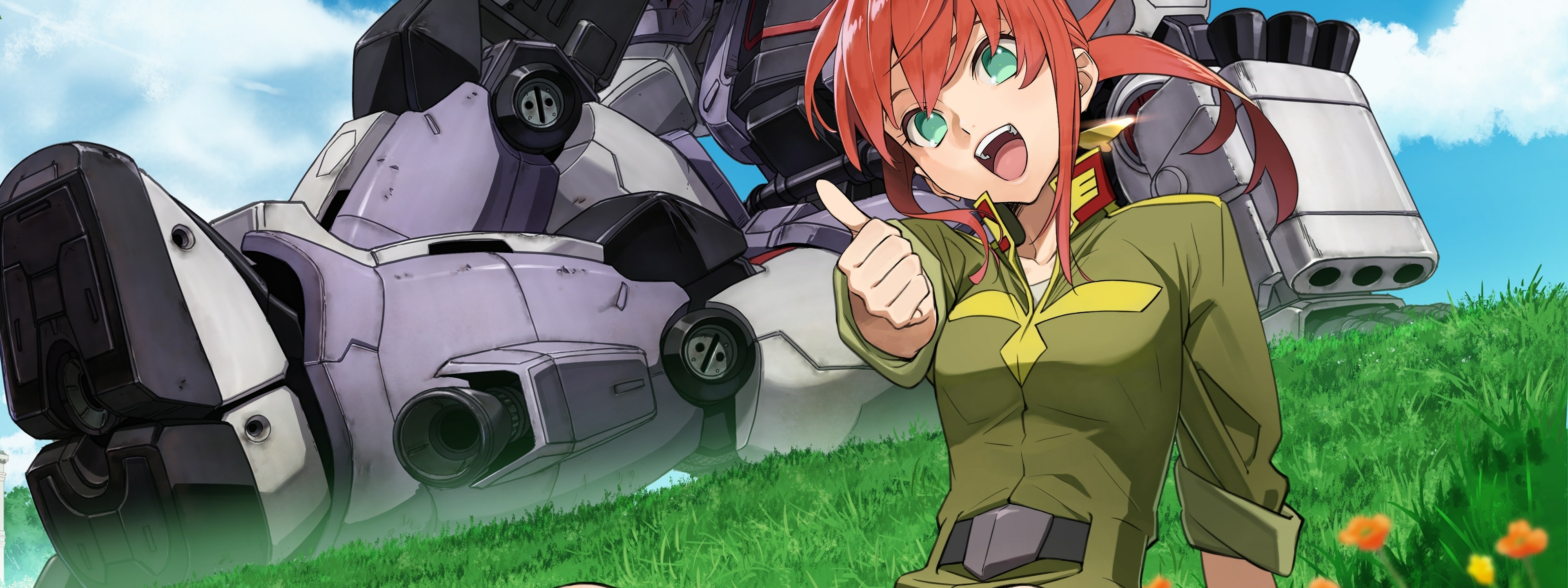 3840x1440 Resolution Mobile Suit Gundam Battle Operation Code Fairy 4k ...