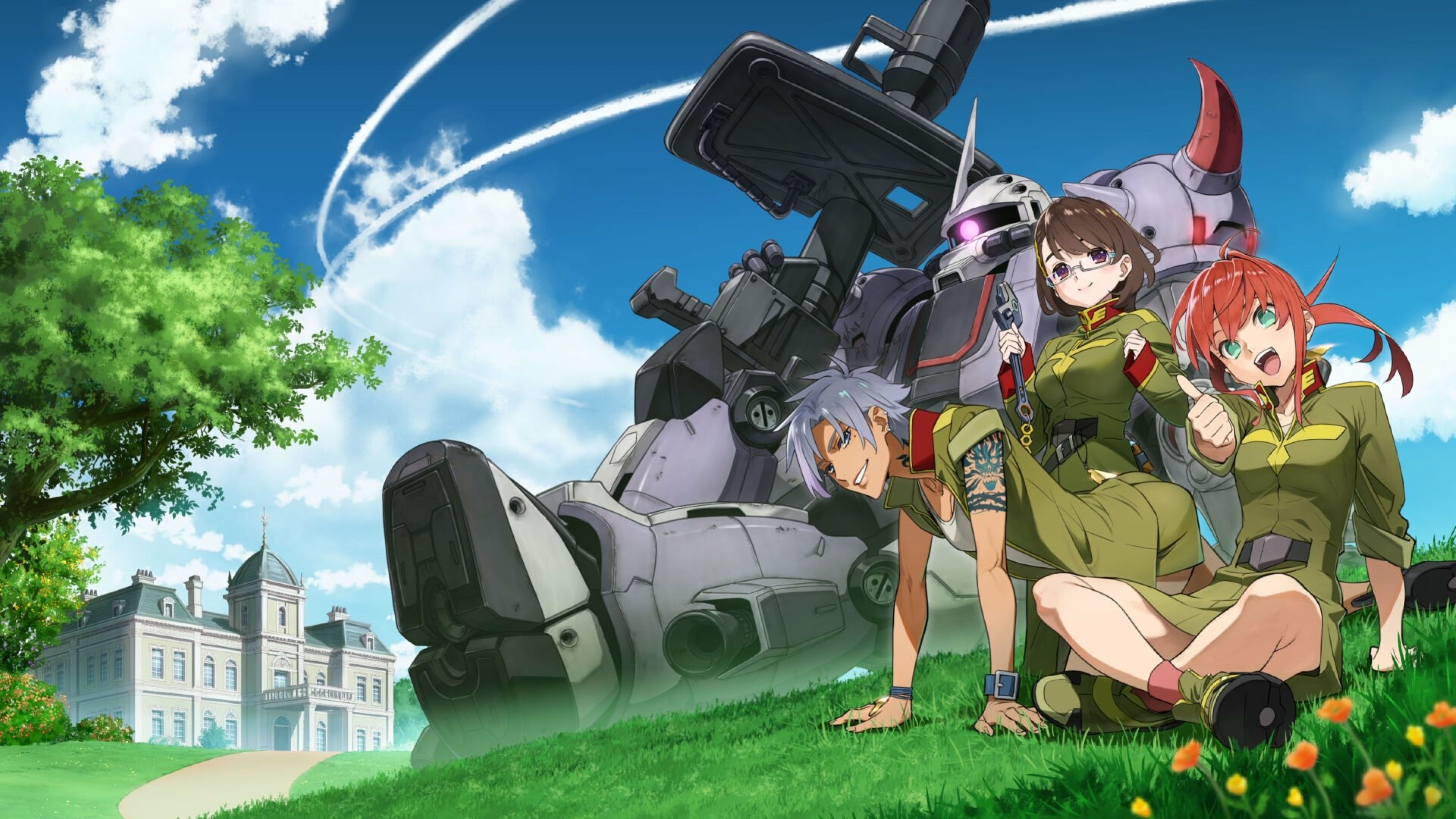 3840x2161 Resolution Mobile Suit Gundam Battle Operation Code Fairy HD ...